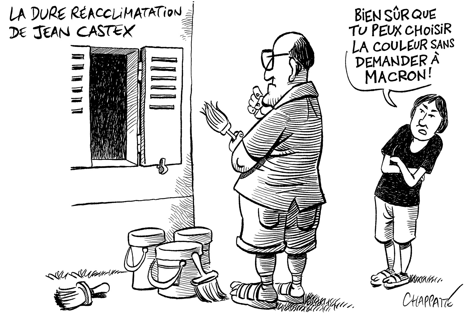 La retraite de Castex | Globecartoon - Political Cartoons - Patrick ...