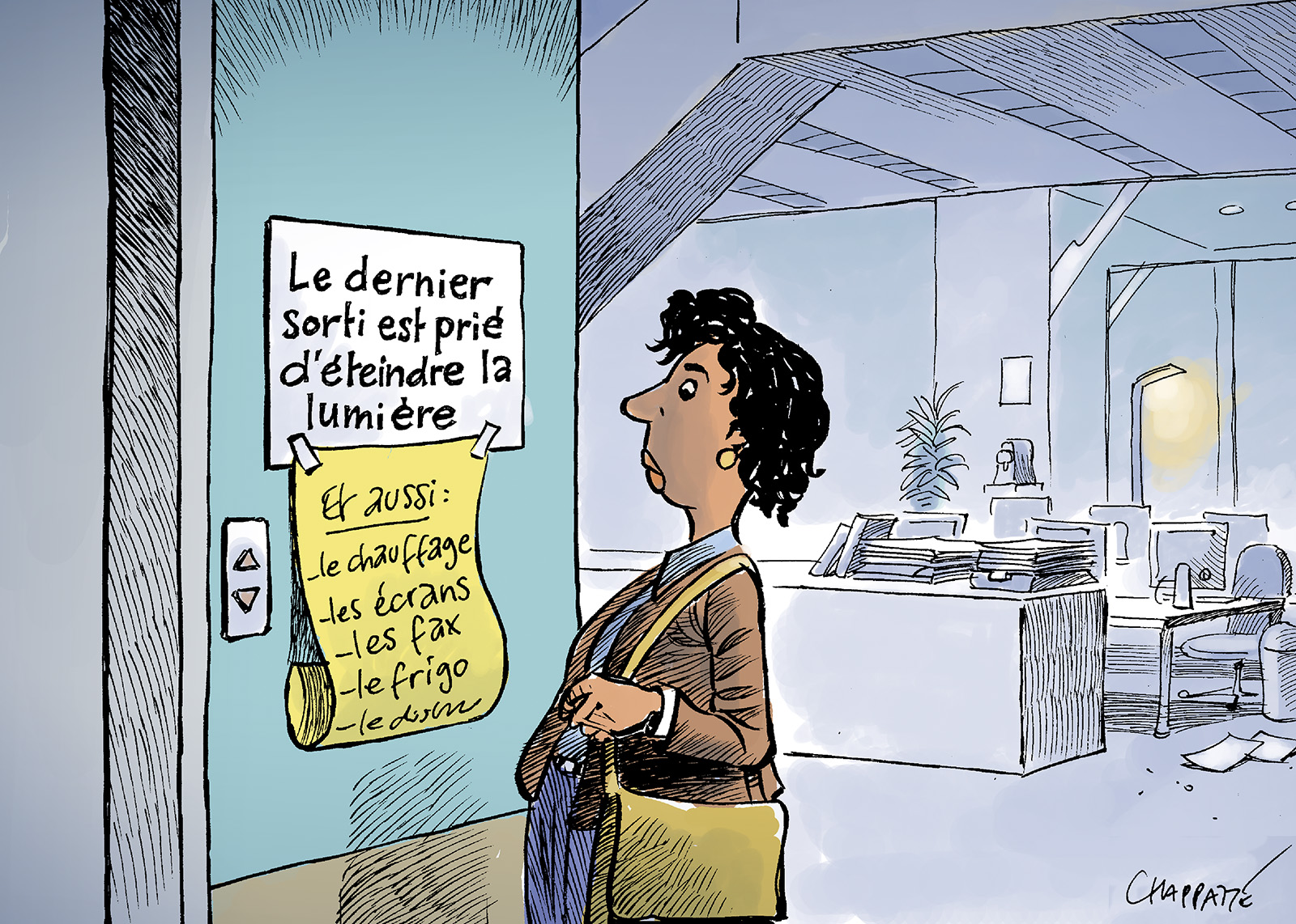 Il va falloir économiser | Globecartoon - Political Cartoons - Patrick ...