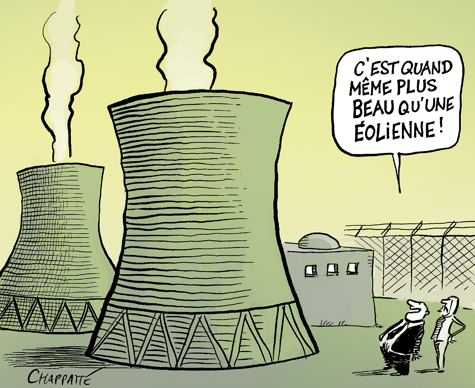 Le grand retour du nucléaire | Globecartoon - Political Cartoons - Patrick Chappatte