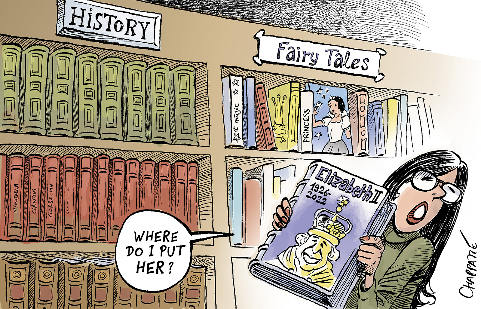 Life of Elizabeth II | Globecartoon - Political Cartoons - Patrick ...