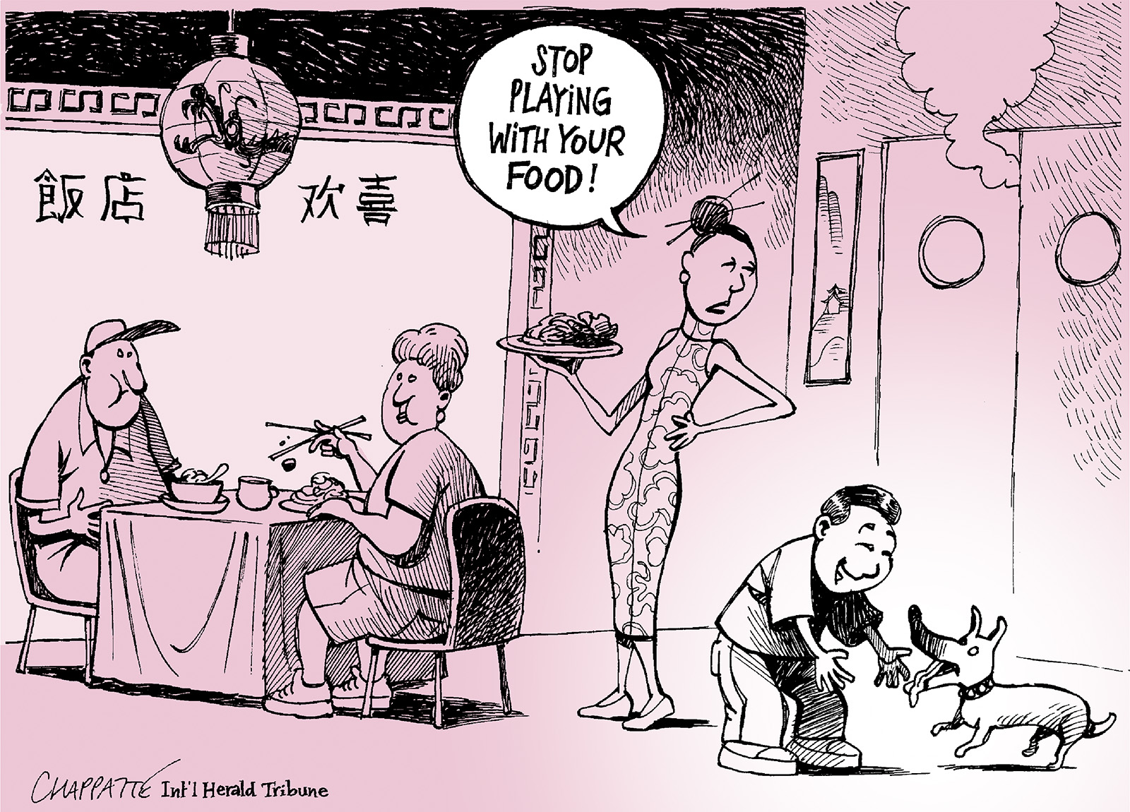 China to ban consumption of dog meat | Globecartoon - Political ...