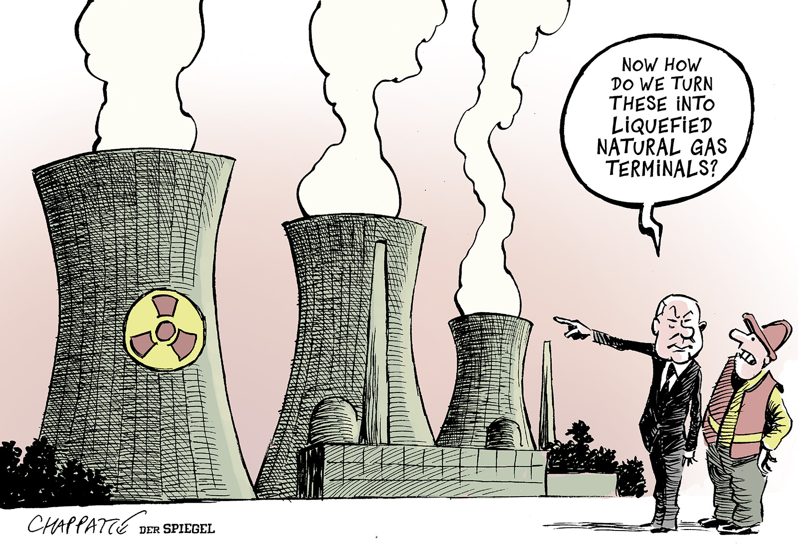 Germany shuts down its nuclear plants | Globecartoon - Political ...