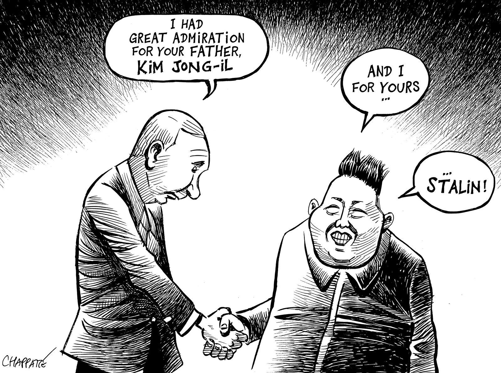 When Putin meets Kim | Globecartoon - Political Cartoons - Patrick ...