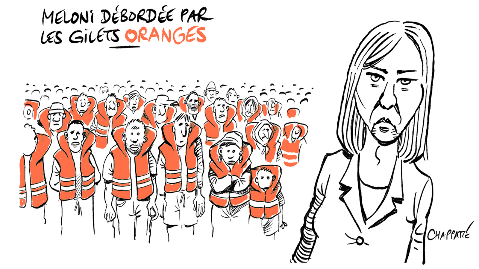 Giorgia Meloni, un an | Globecartoon - Political Cartoons - Patrick ...