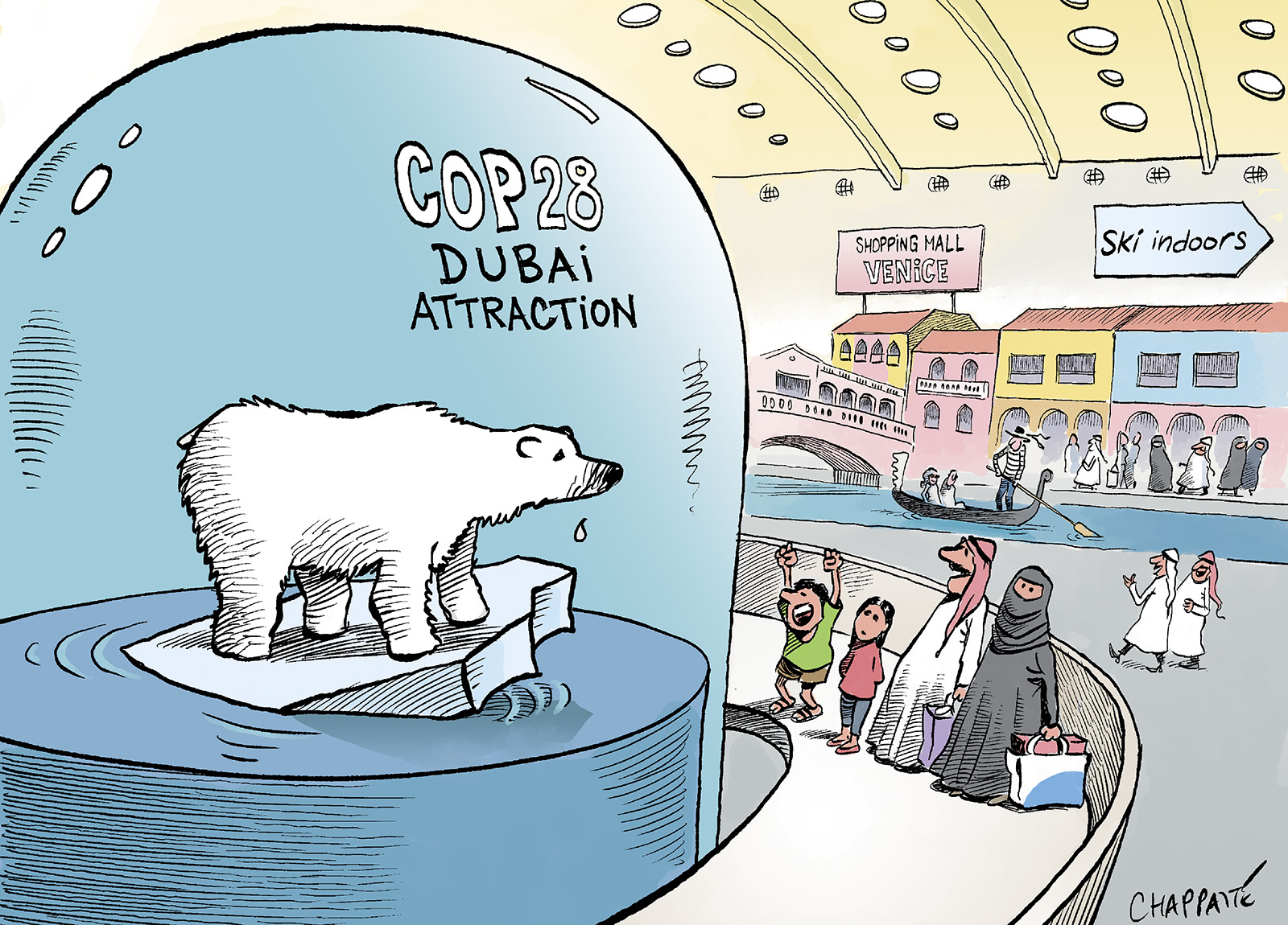 Climate summit in Dubai | Globecartoon - Political Cartoons - Patrick ...