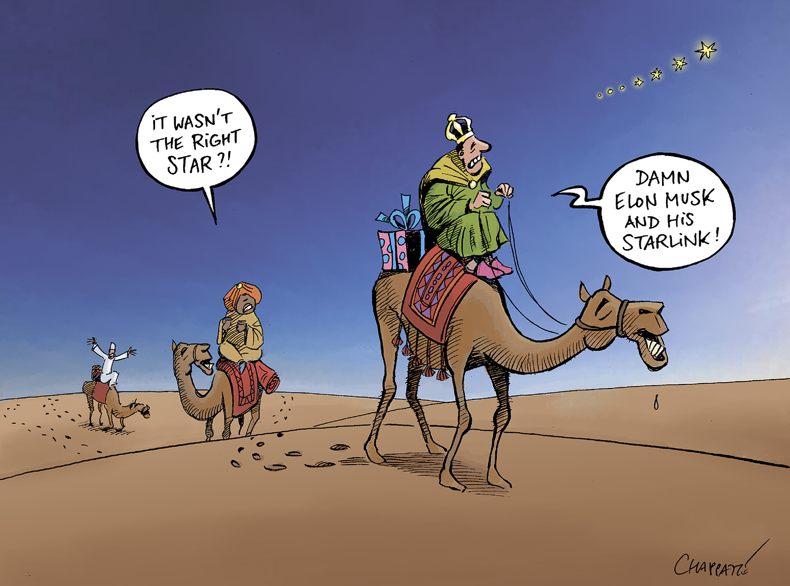Epiphany | Globecartoon - Political Cartoons - Patrick Chappatte