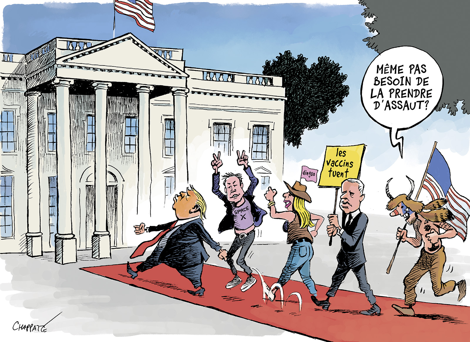 Sur le chemin de la Maison Blanche | Globecartoon - Political Cartoons ...