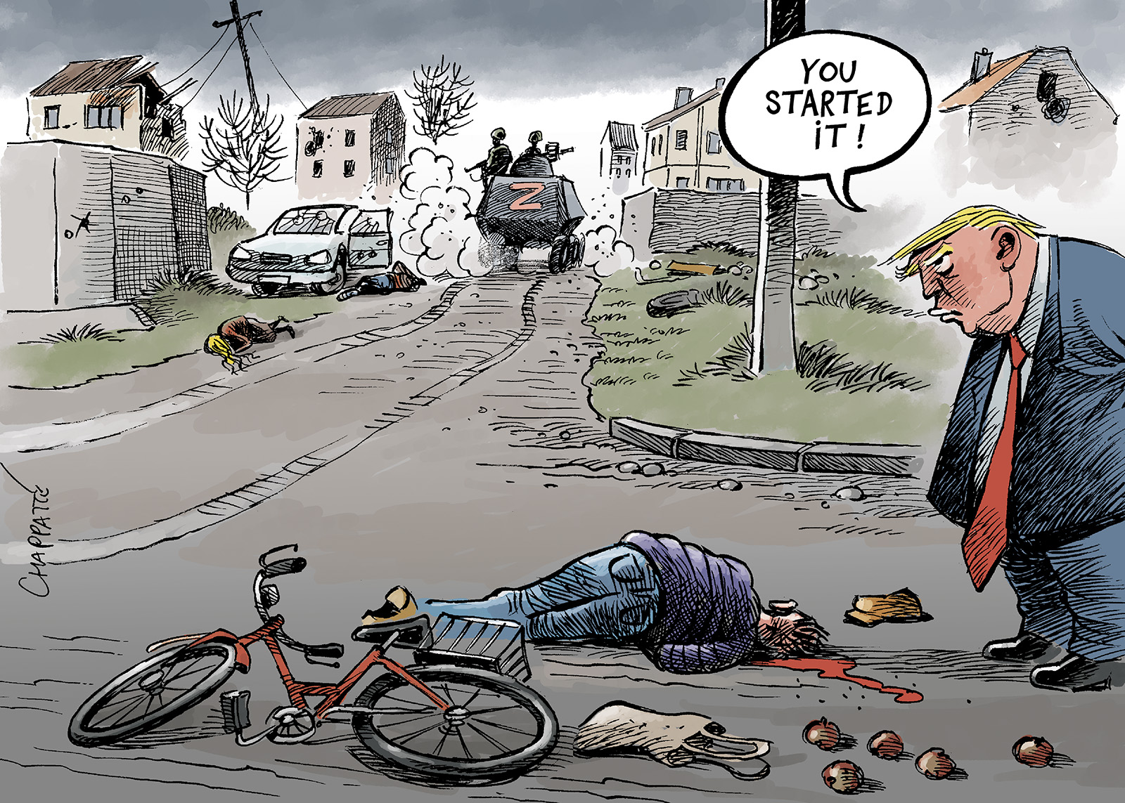 Three years of war in Ukraine | Globecartoon - Political Cartoons ...