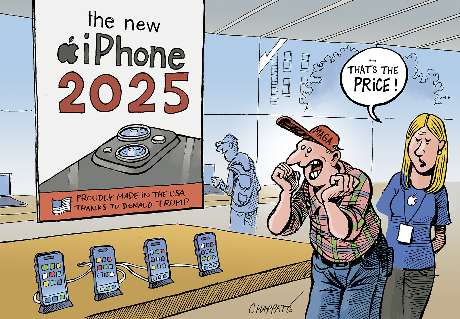 Effects of a trade war | Globecartoon - Political Cartoons - Patrick ...