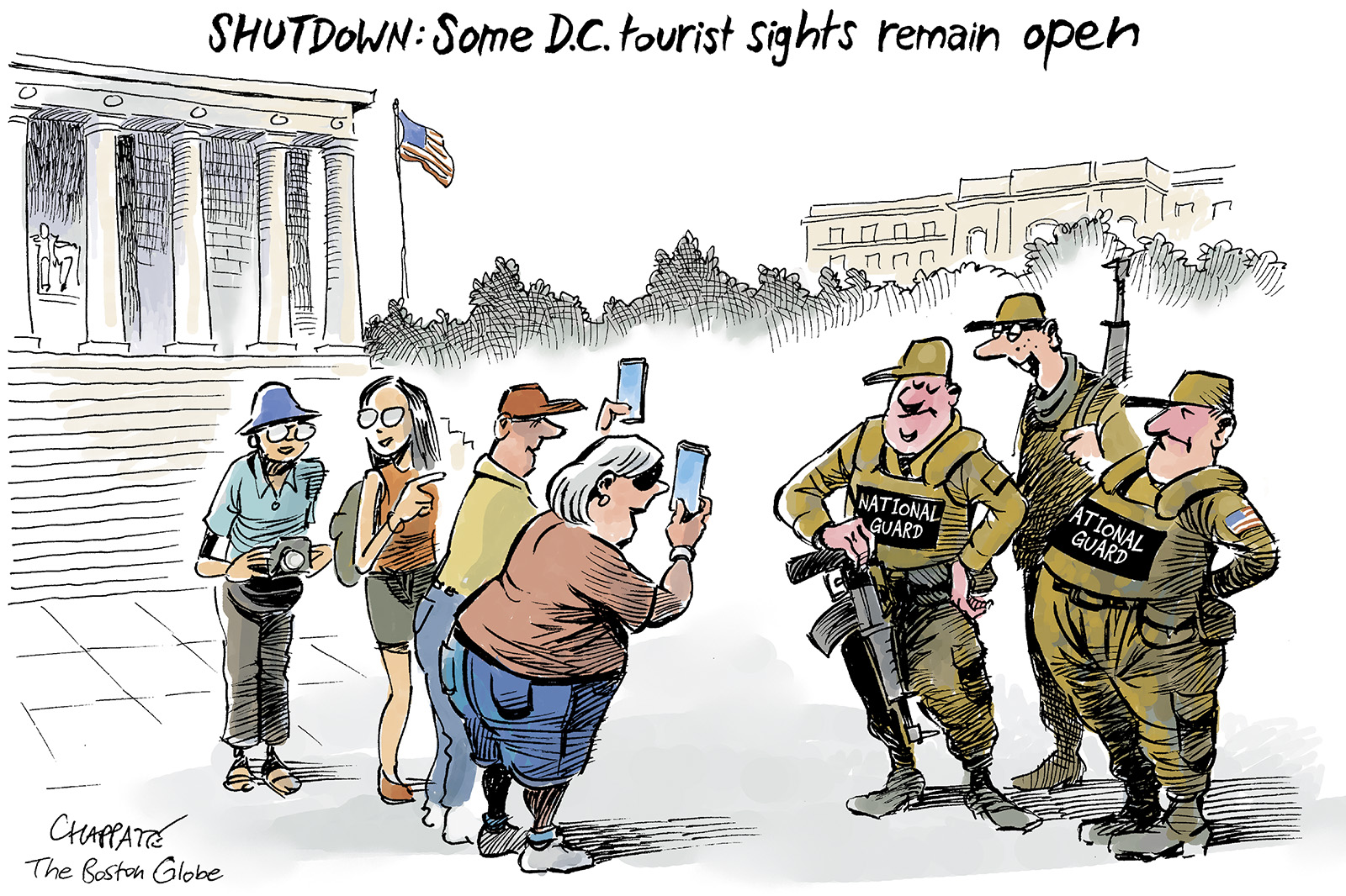 Shutdown in Washington | Globecartoon - Political Cartoons - Patrick ...