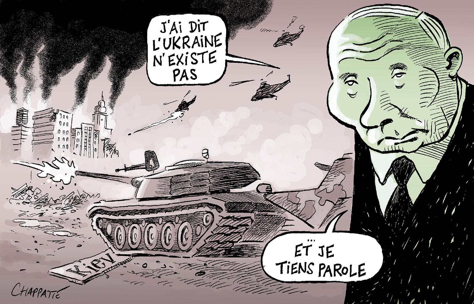 Poutine dans le texte | Globecartoon - Political Cartoons - Patrick ...