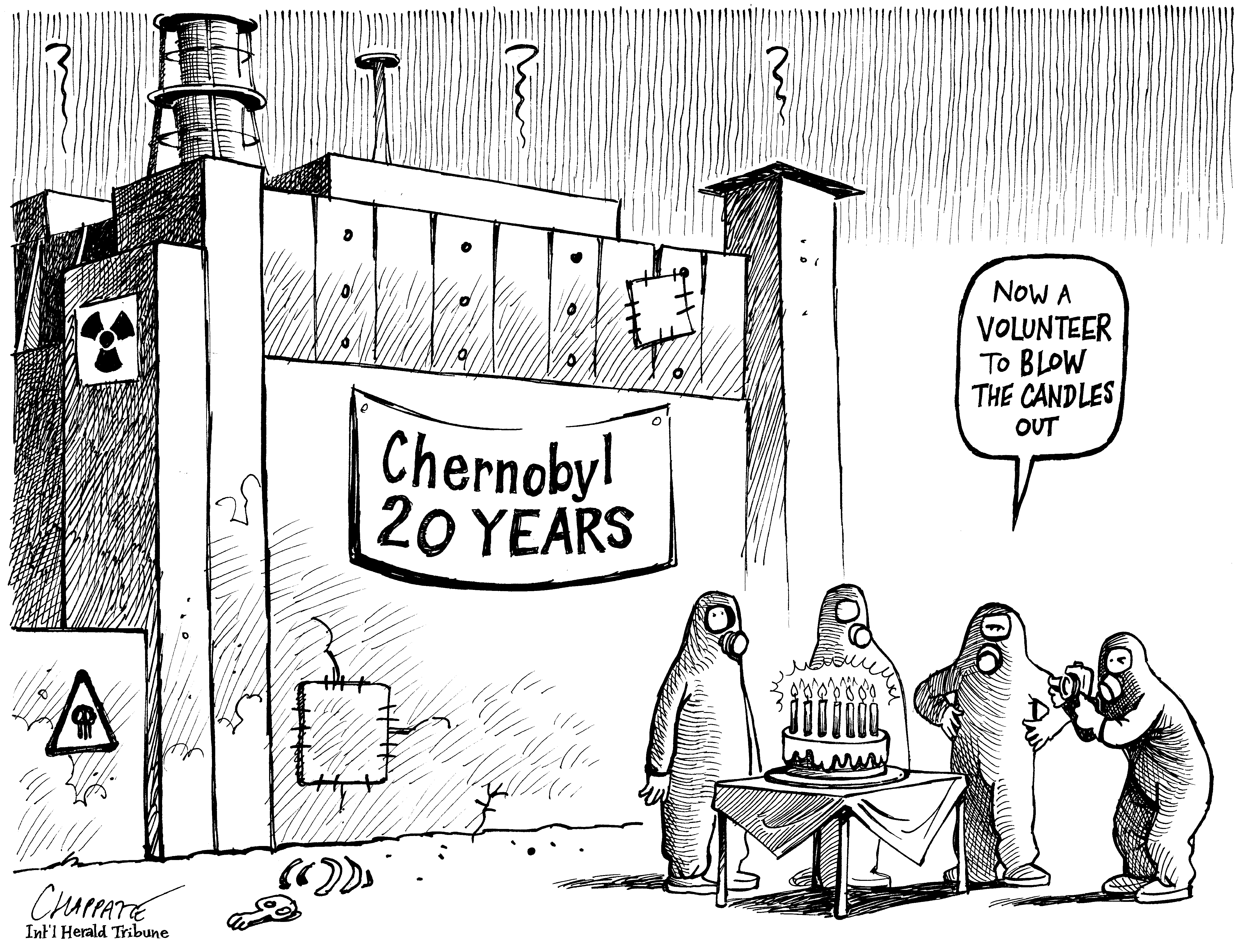Chernobyl,20 Years After | Globecartoon - Political Cartoons - Patrick ...