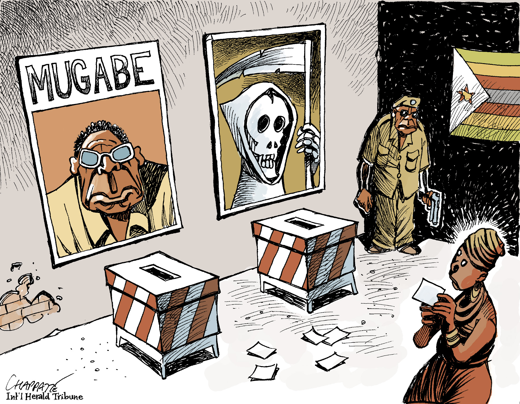 Mugabe Cartoon