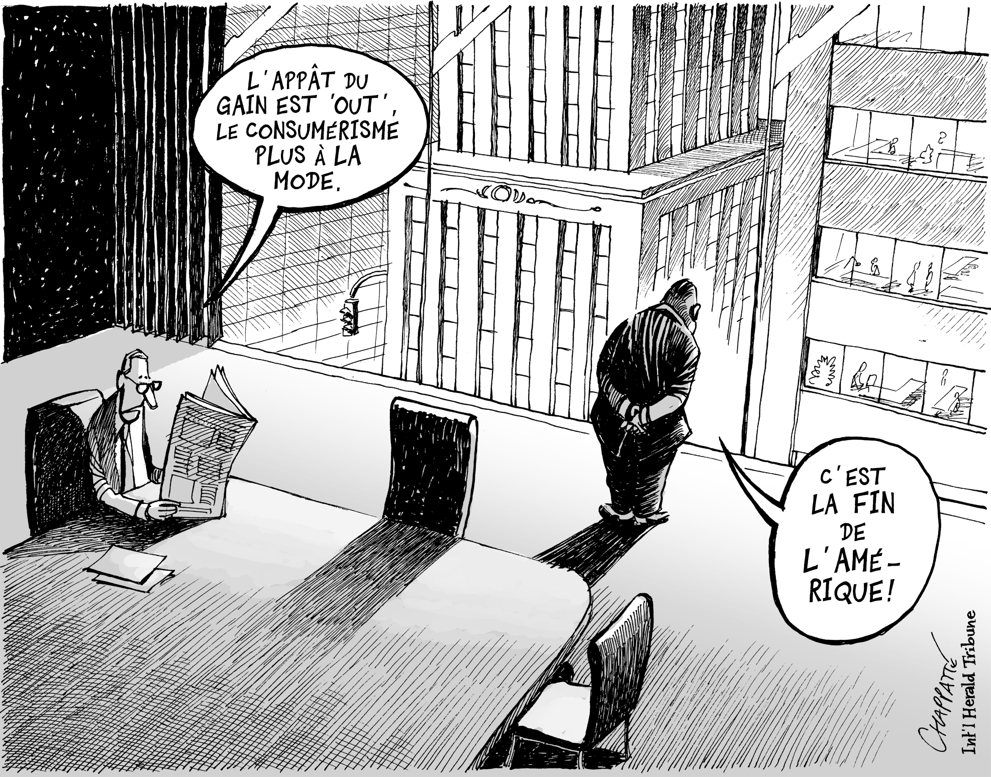 L'état de l'économie | Globecartoon - Political Cartoons - Patrick ...