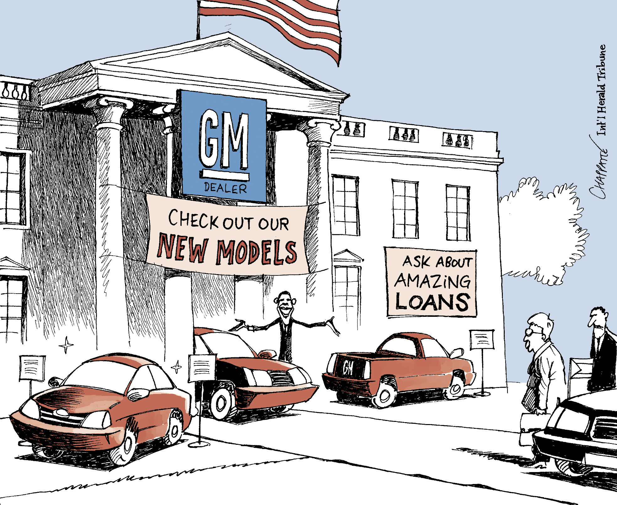 State-Owned General Motors | Globecartoon - Political Cartoons ...