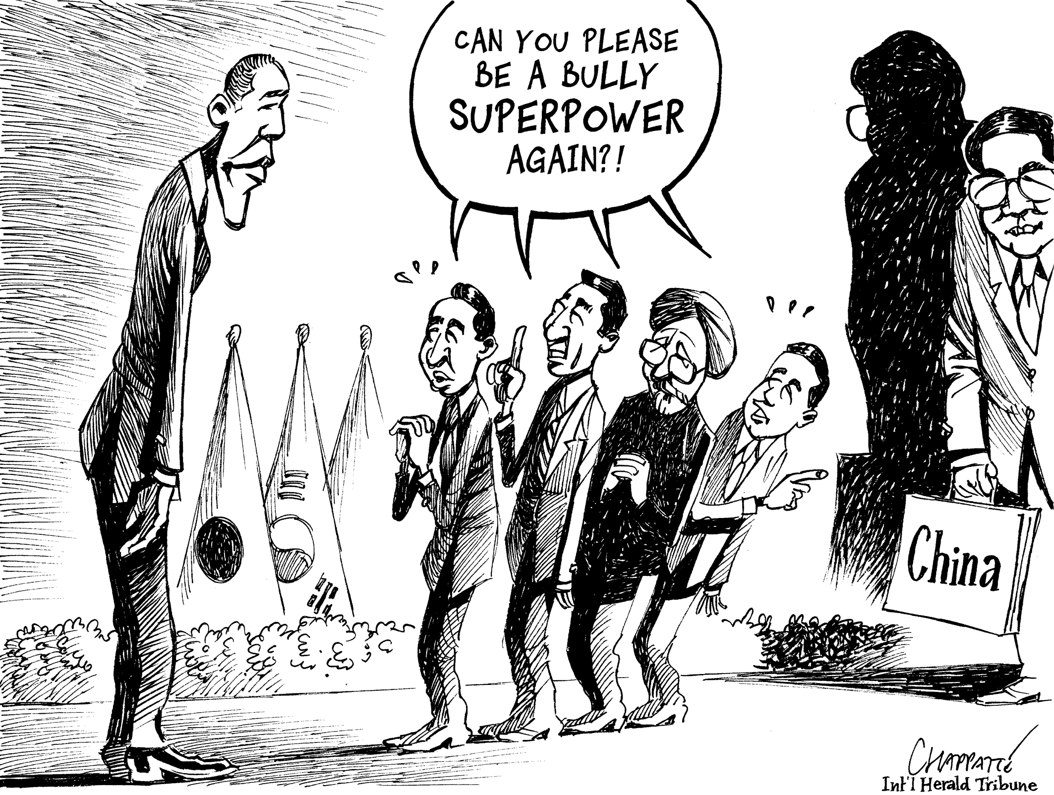 Obama in Asia | Globecartoon - Political Cartoons - Patrick Chappatte