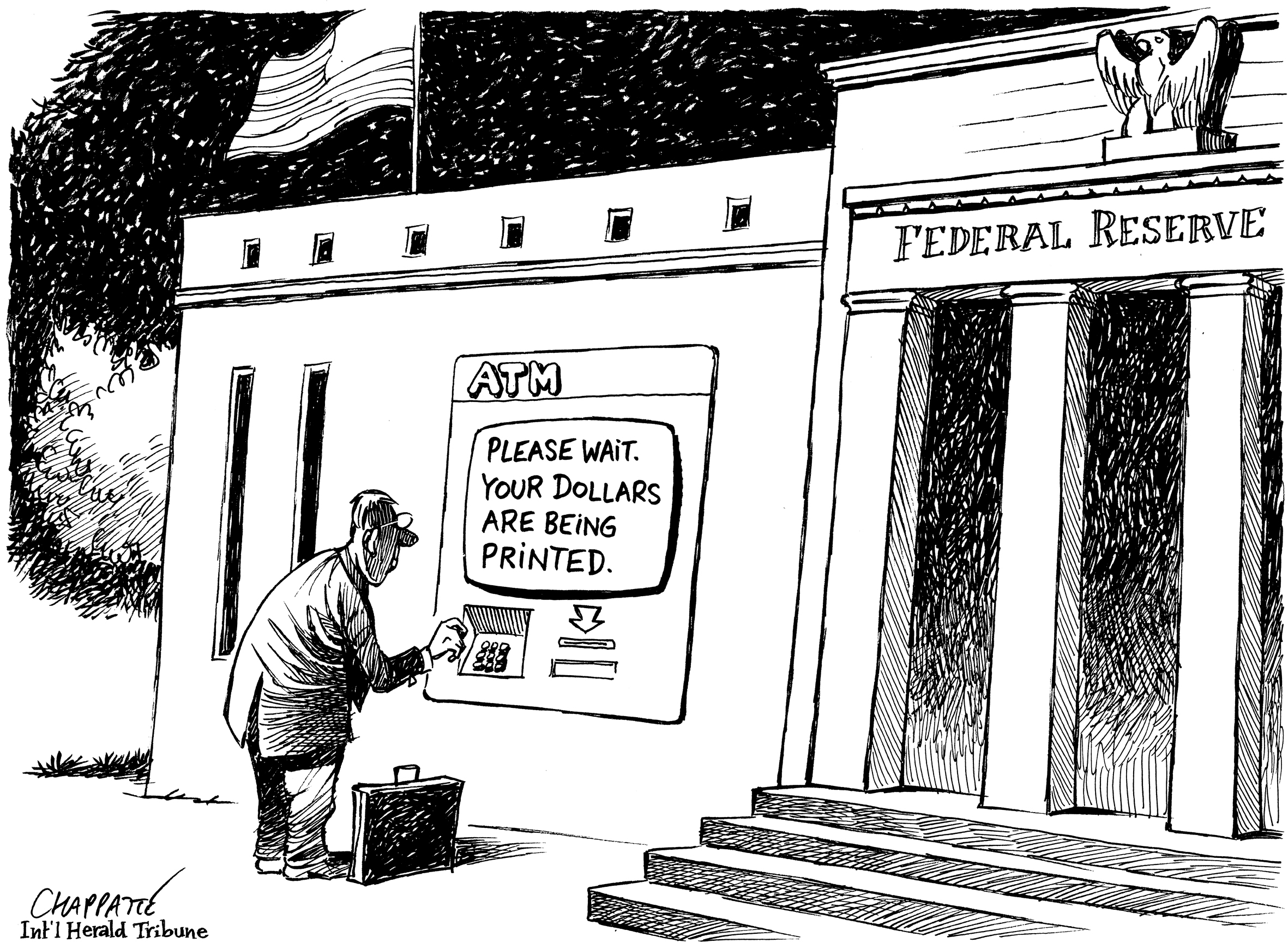 The Fed weakens the Dollar | Globecartoon - Political Cartoons ...