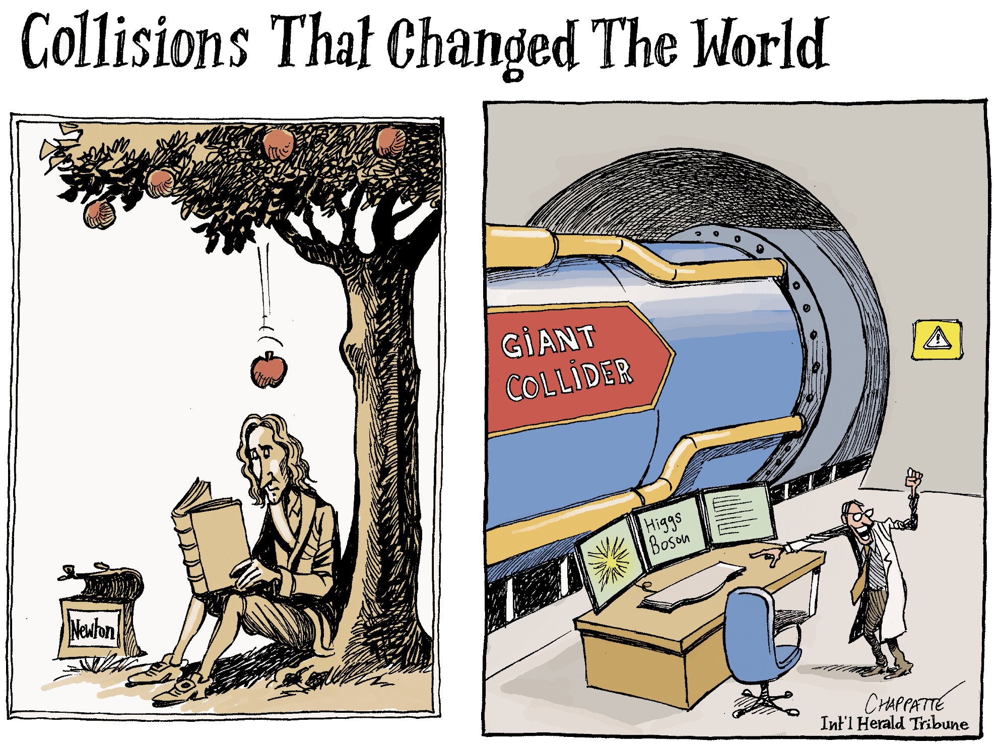 Higgs Boson Finally Found ? | Globecartoon - Political Cartoons ...