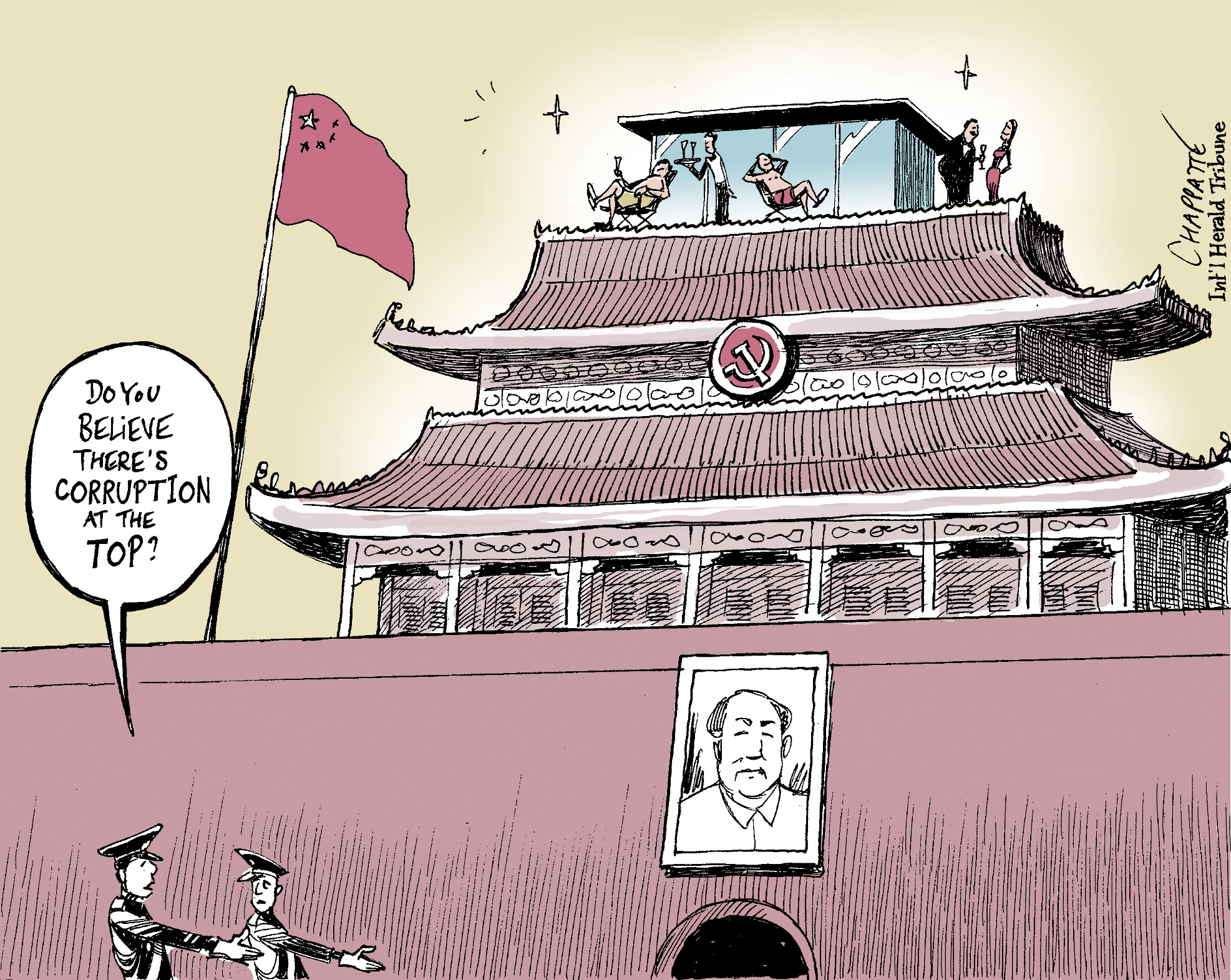 Corruption Scandal In China | Globecartoon - Political Cartoons ...