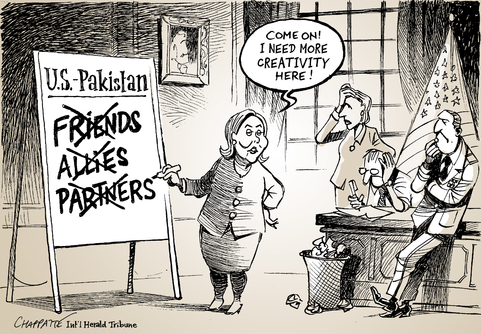 U.S. - Pakistan Relationship | Globecartoon - Political Cartoons ...