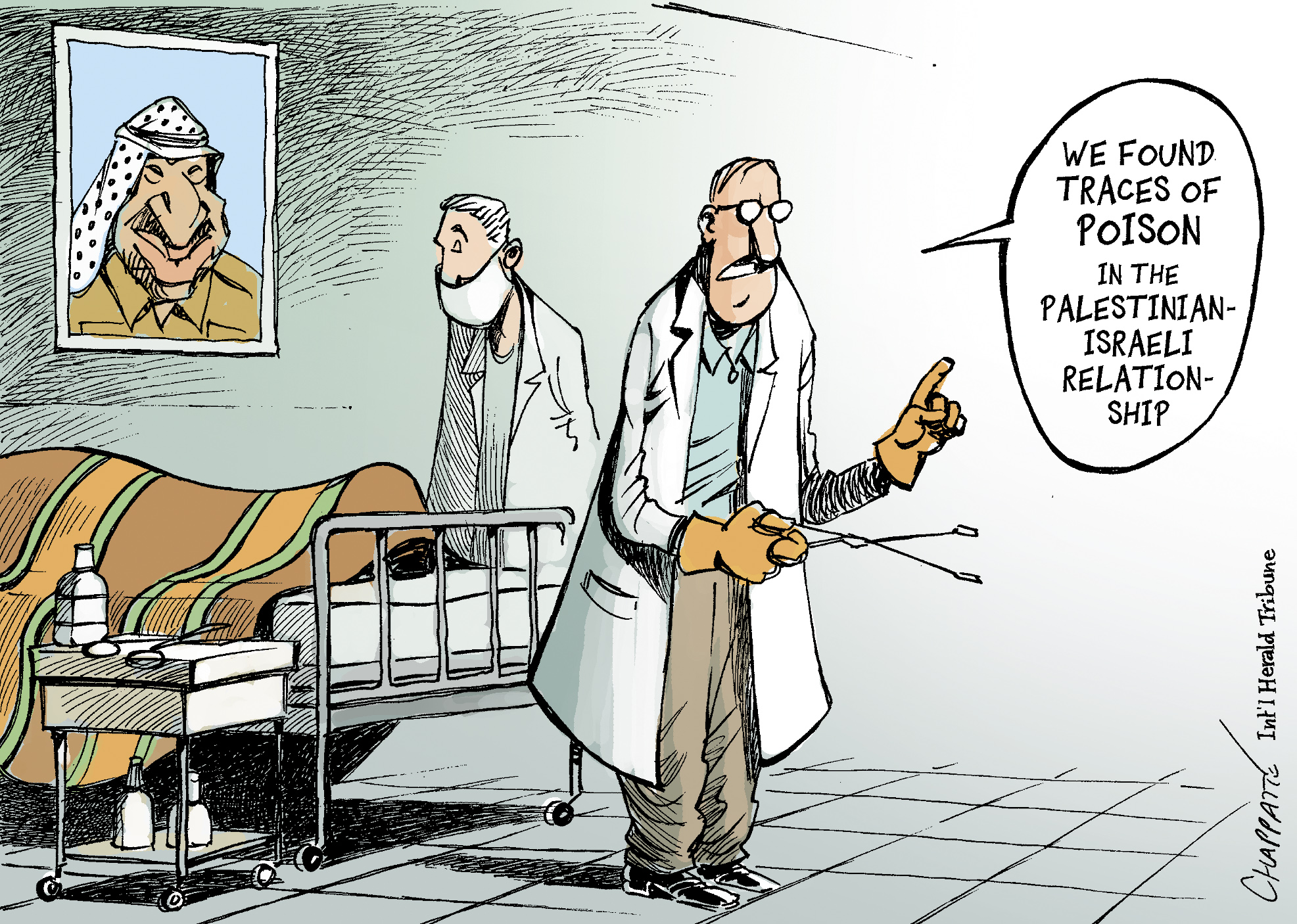 Polonium found on Arafat’s belongings | Globecartoon - Political ...