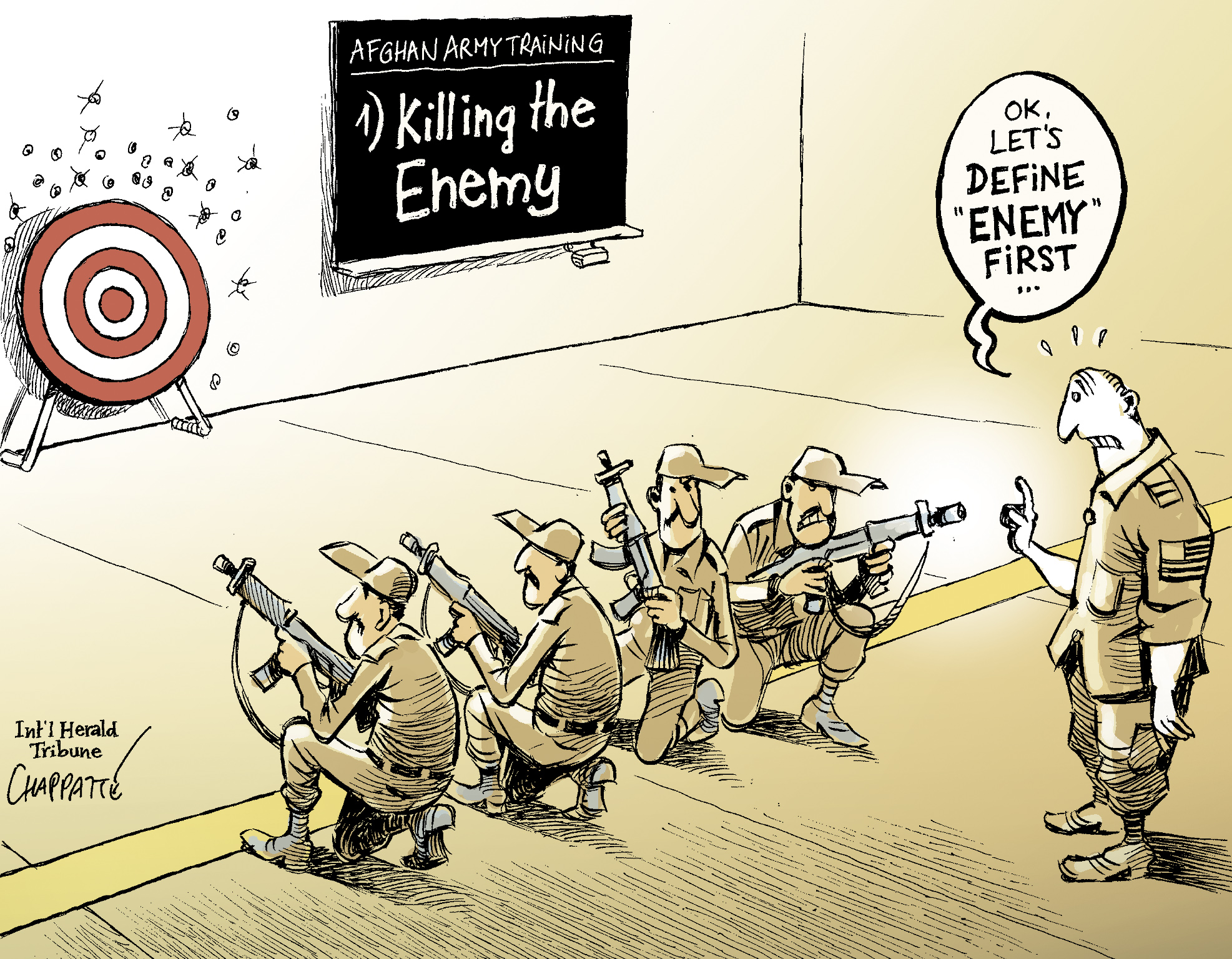 More insider attacks in Afghanistan | Globecartoon - Political Cartoons ...