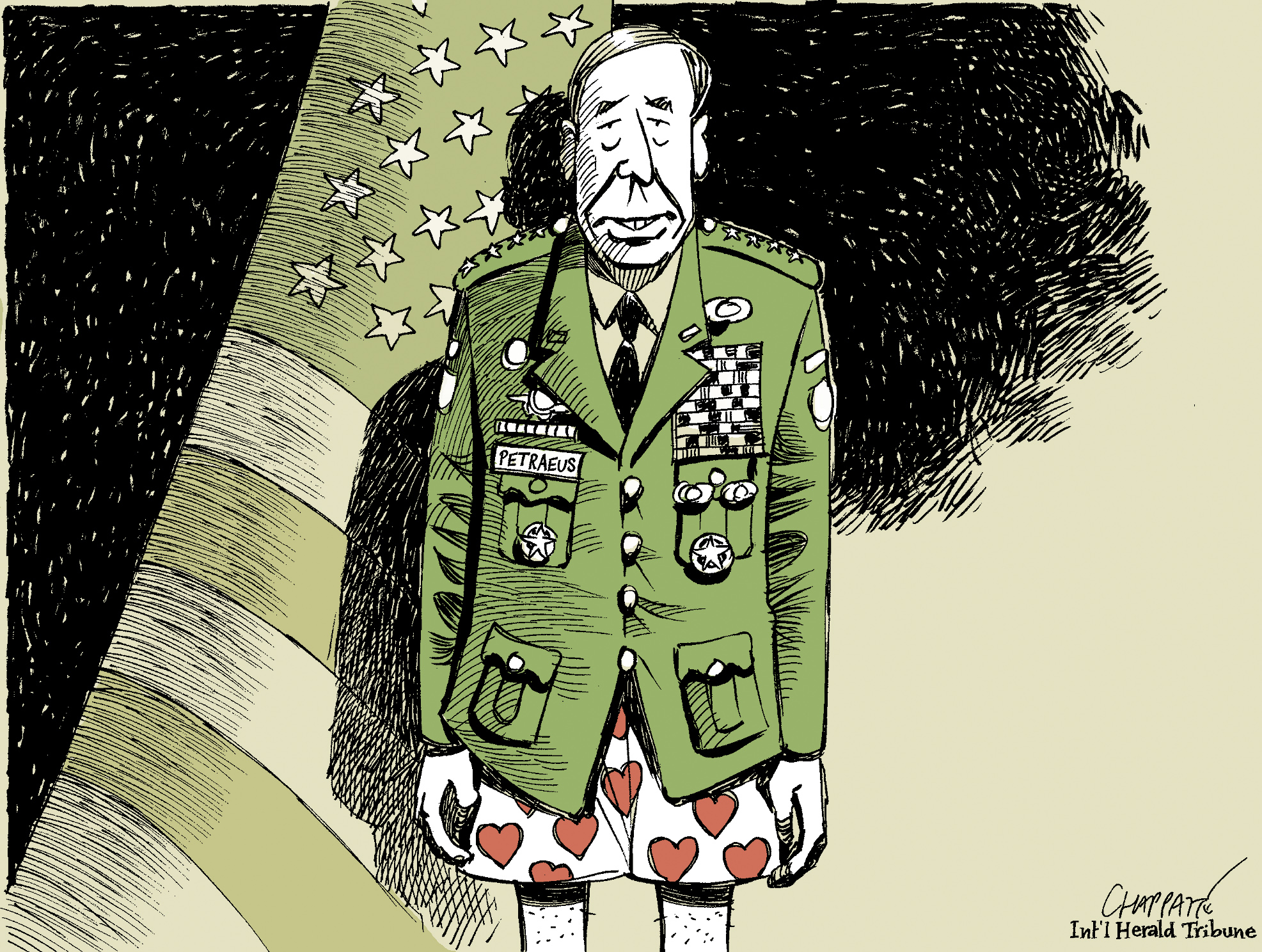 Scandales à la CIA et dans l'armée US | Globecartoon - Political ...