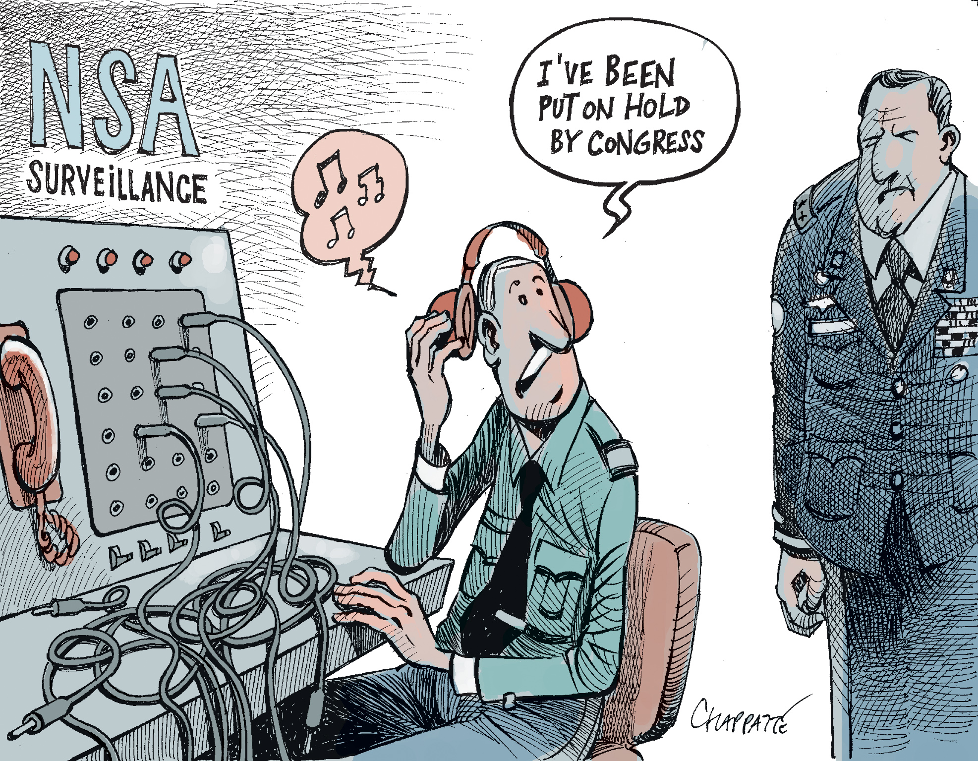 Patriot Act Momentarily Suspended | Globecartoon - Political Cartoons ...