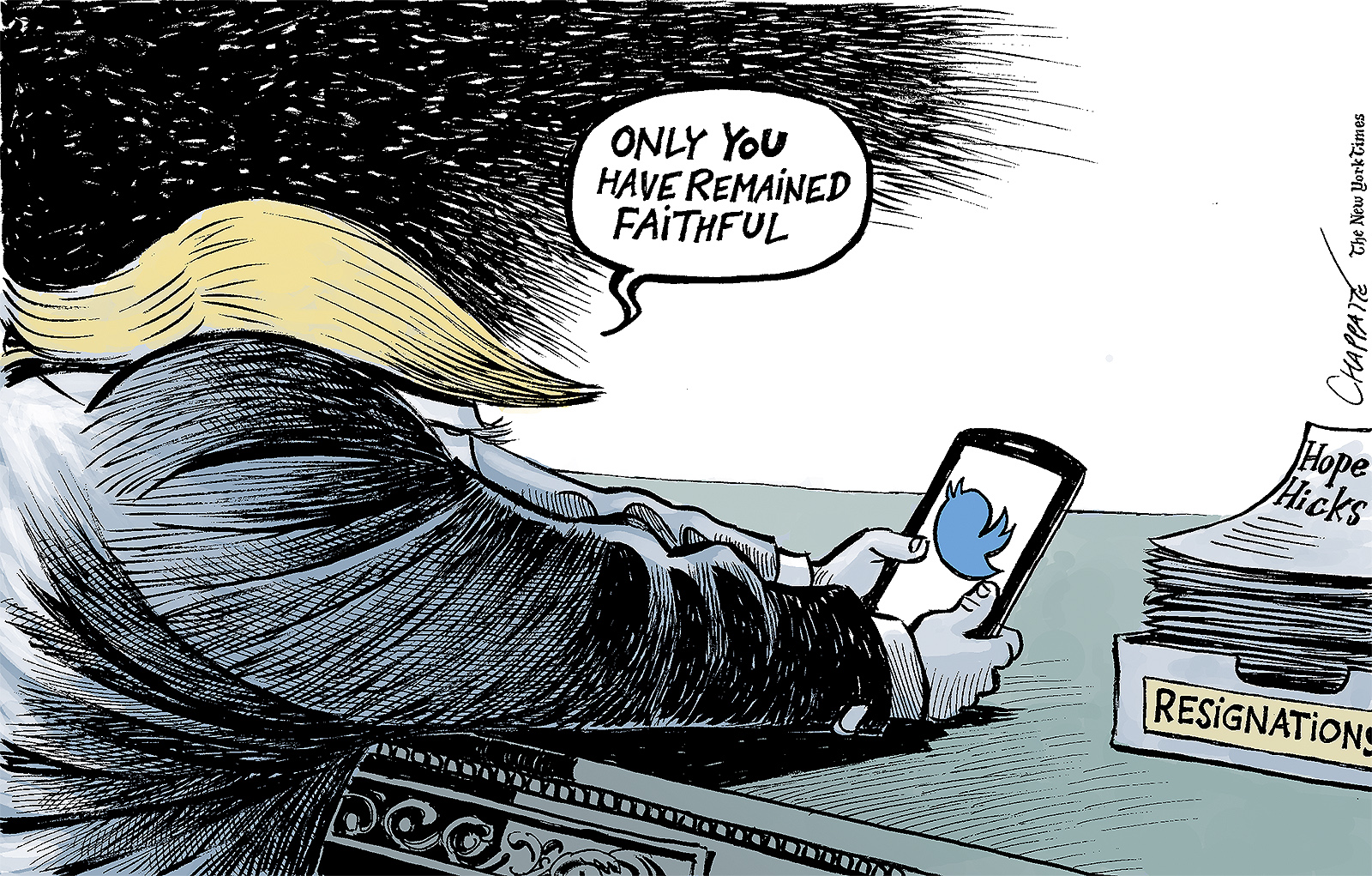 Another resignation at the White House | Globecartoon - Political ...