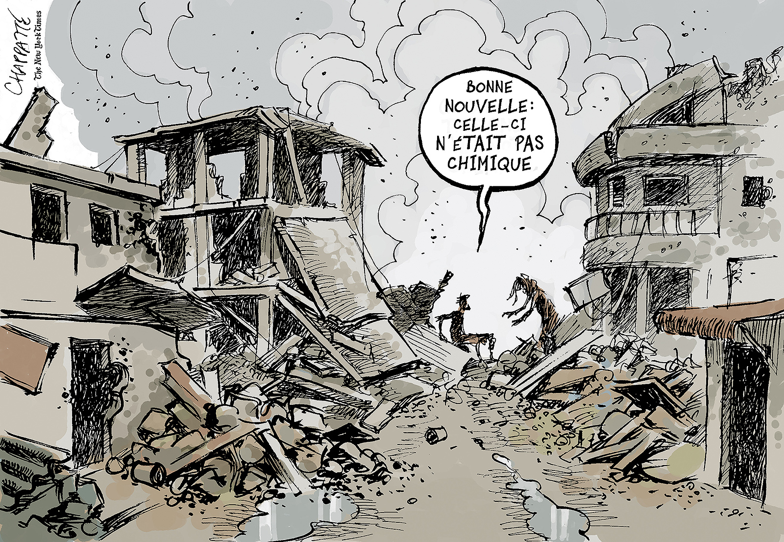 Destruction massive | Globecartoon - Political Cartoons - Patrick Chappatte