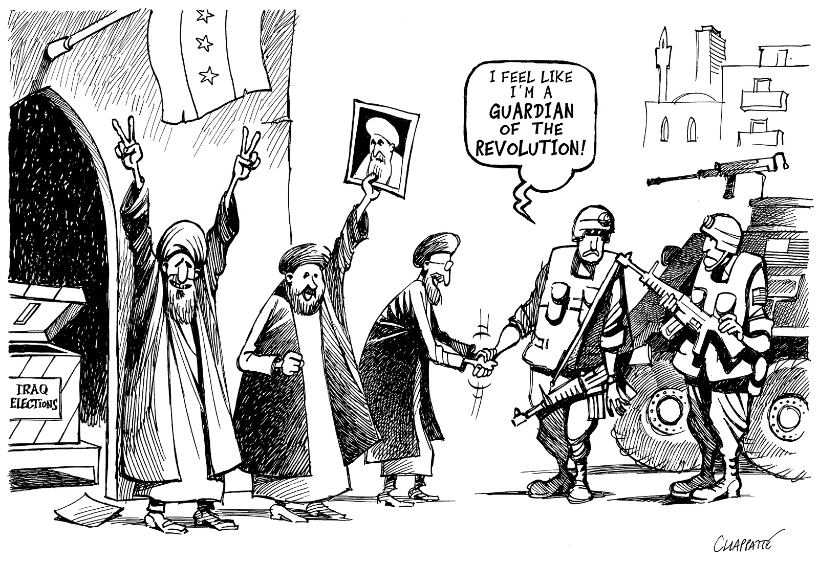 Shiites Winners Of The Iraqi Election | Globecartoon - Political ...