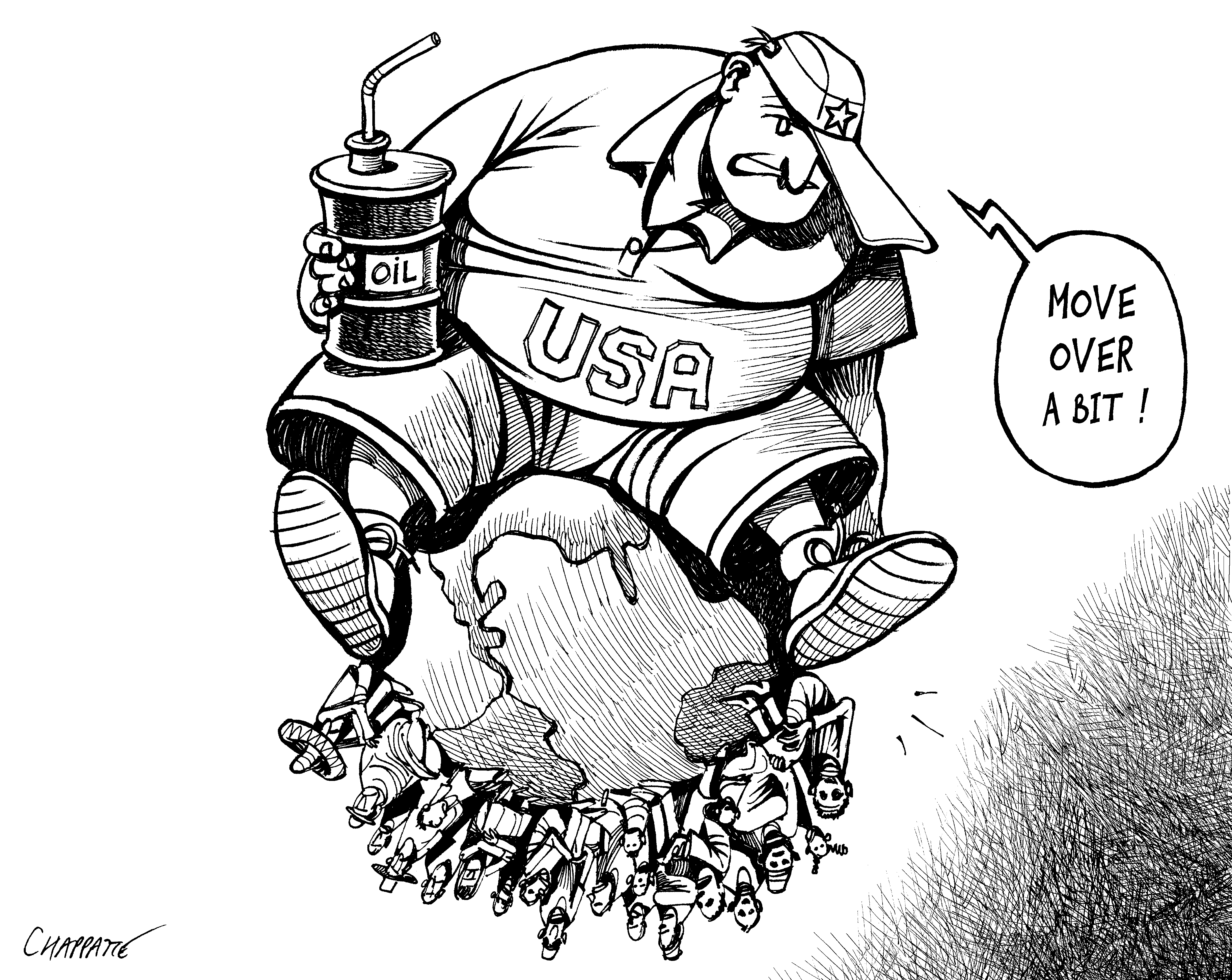 300 Million Americans | Globecartoon - Political Cartoons - Patrick ...