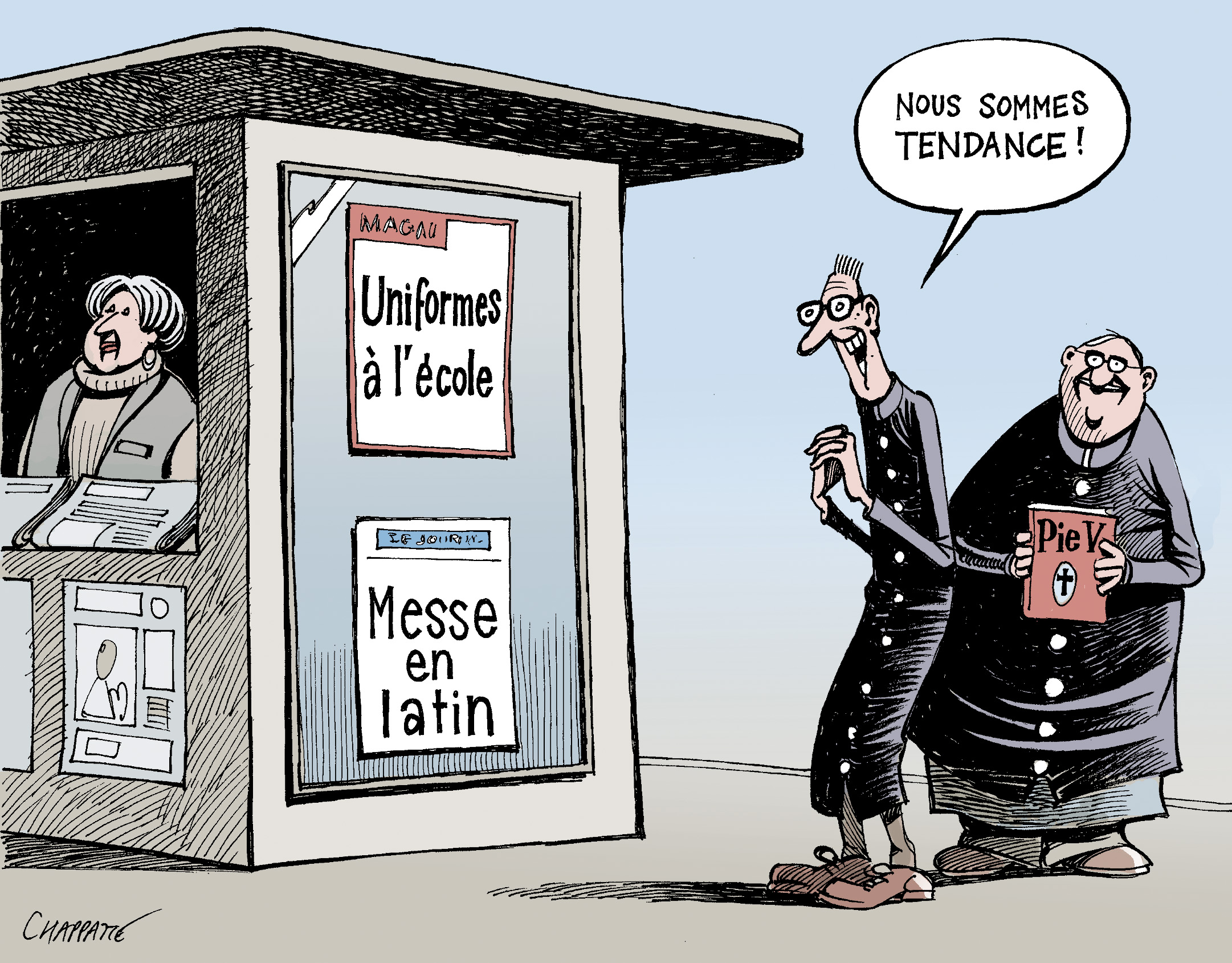 Retour de la messe en latin | Globecartoon - Political Cartoons ...