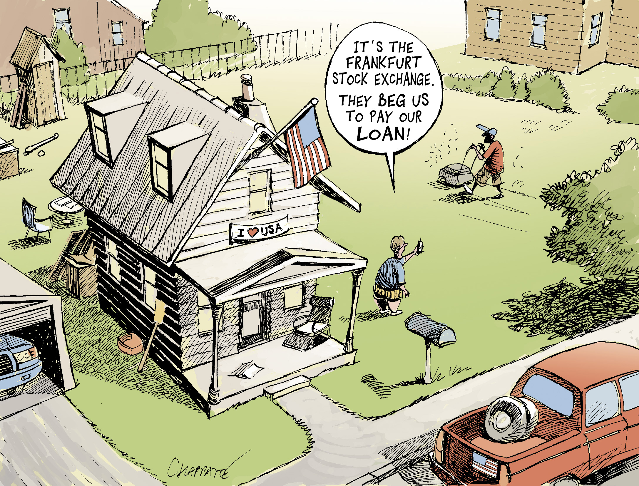 US Housing Slump Rattles Markets | Globecartoon - Political Cartoons ...