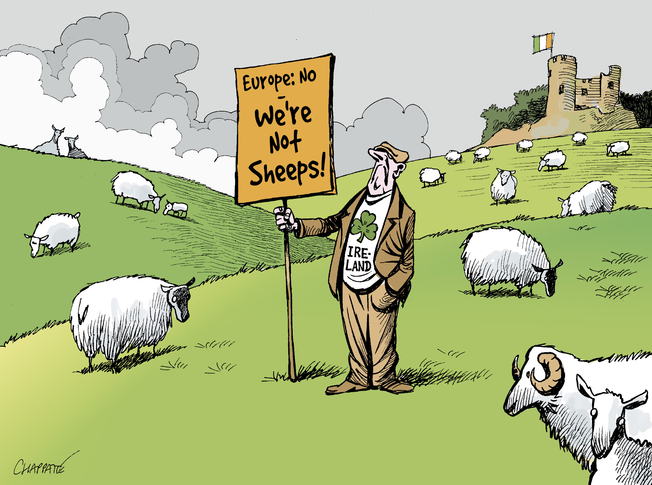 Ireland Rejects European Treaty | Globecartoon - Political Cartoons ...