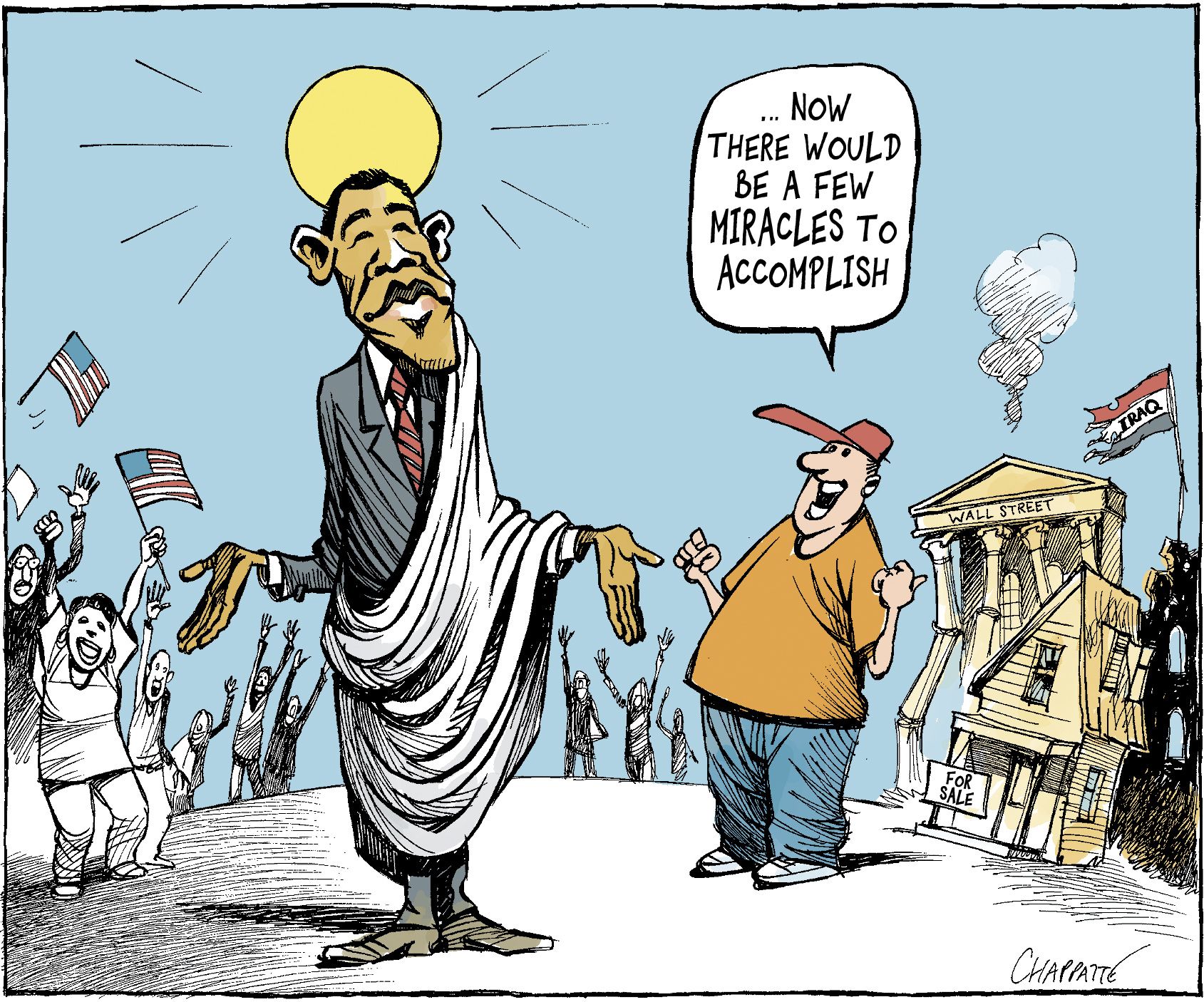 After Obama's Victory | Globecartoon - Political Cartoons - Patrick ...