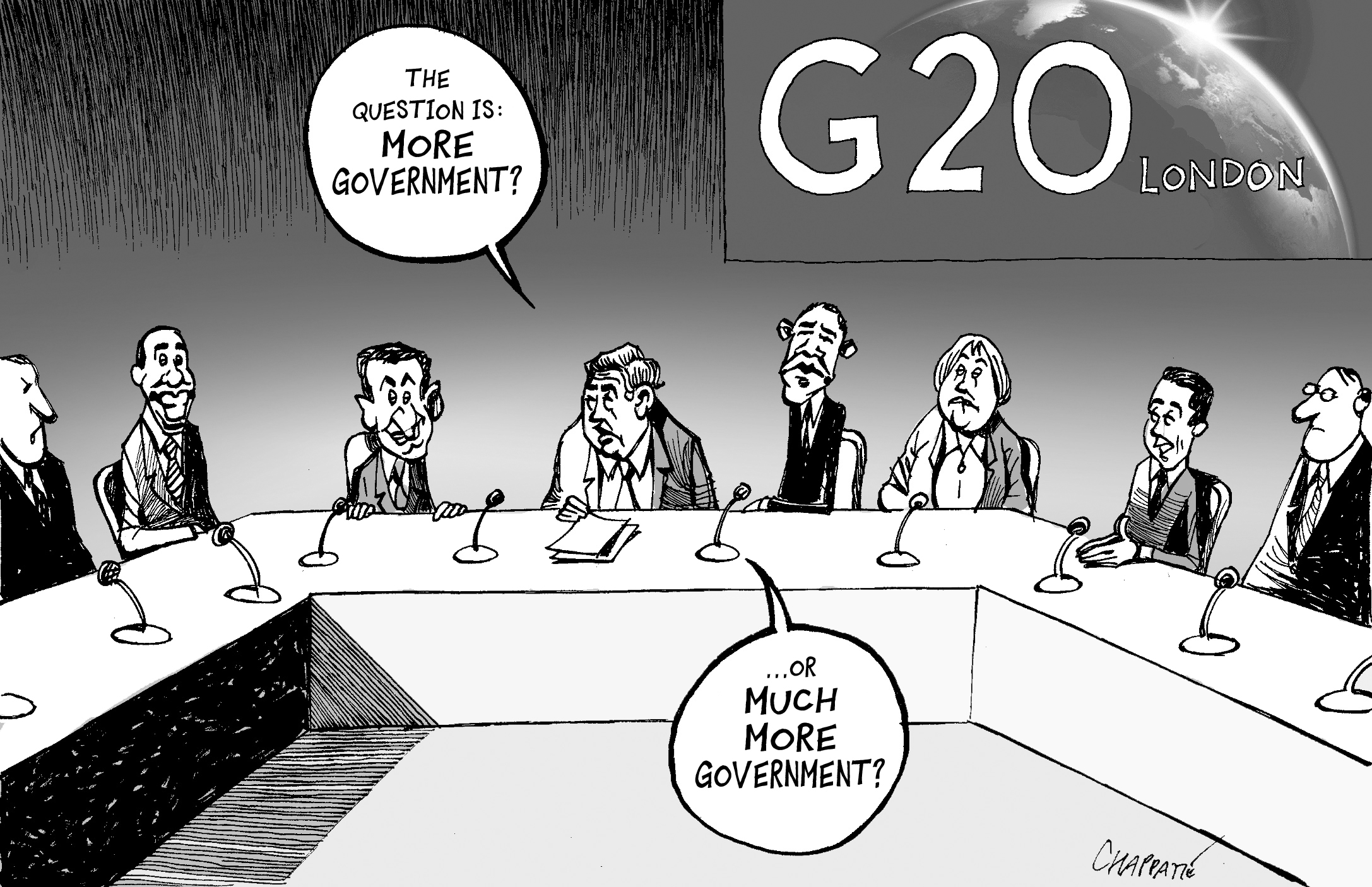 G-20 Summit in London | Globecartoon - Political Cartoons - Patrick ...