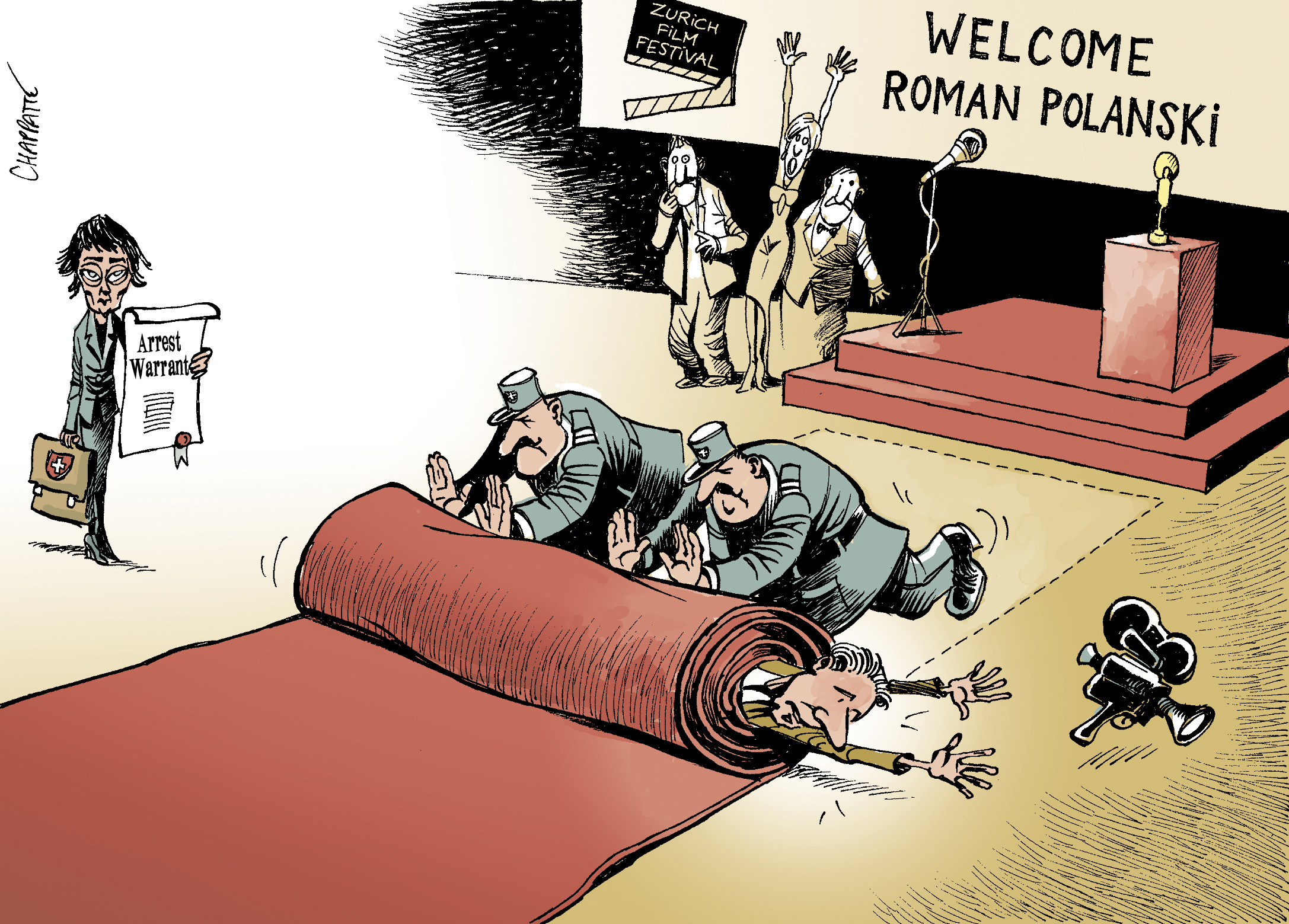 Roman Polanski Arrested | Globecartoon - Political Cartoons - Patrick ...