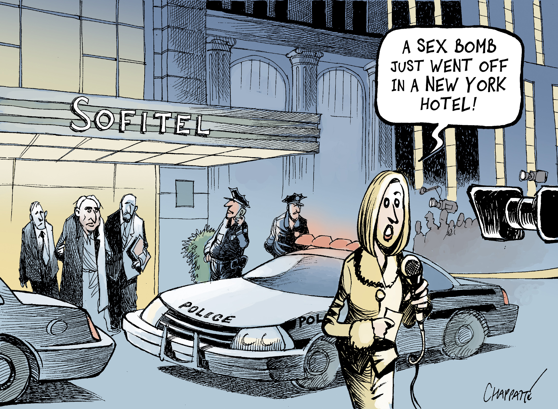 Head Of IMF Arrested | Globecartoon - Political Cartoons - Patrick ...