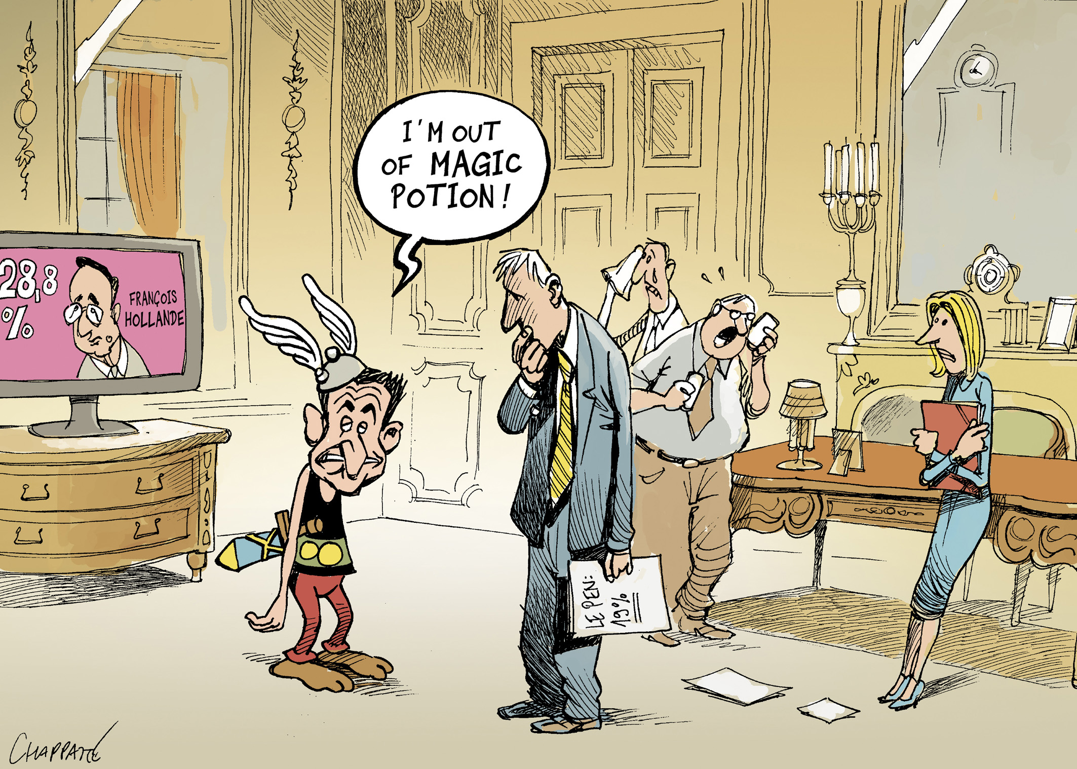 French Presidential Election: First Round | Globecartoon - Political ...