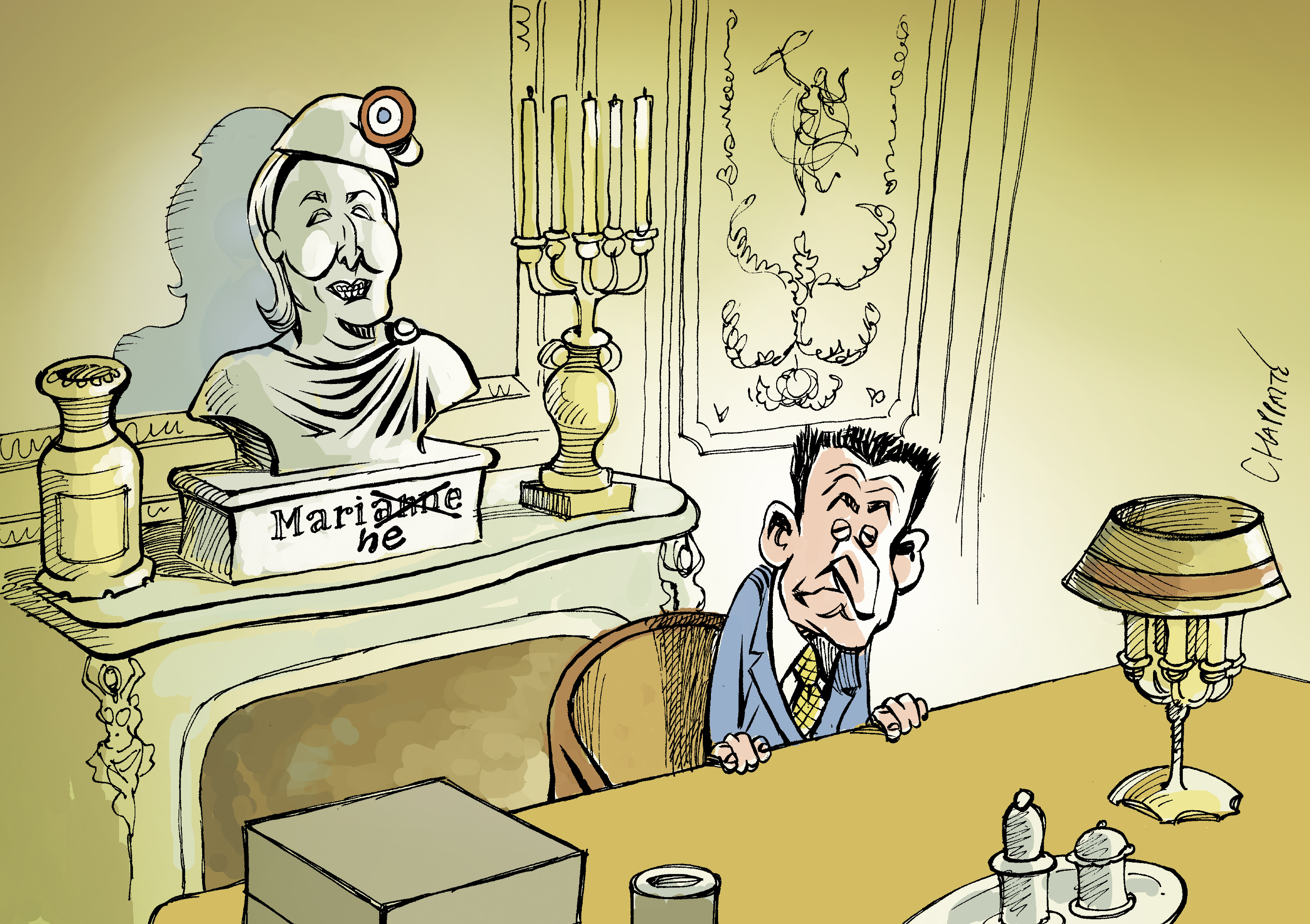 Le poids du Front National | Globecartoon - Political Cartoons ...