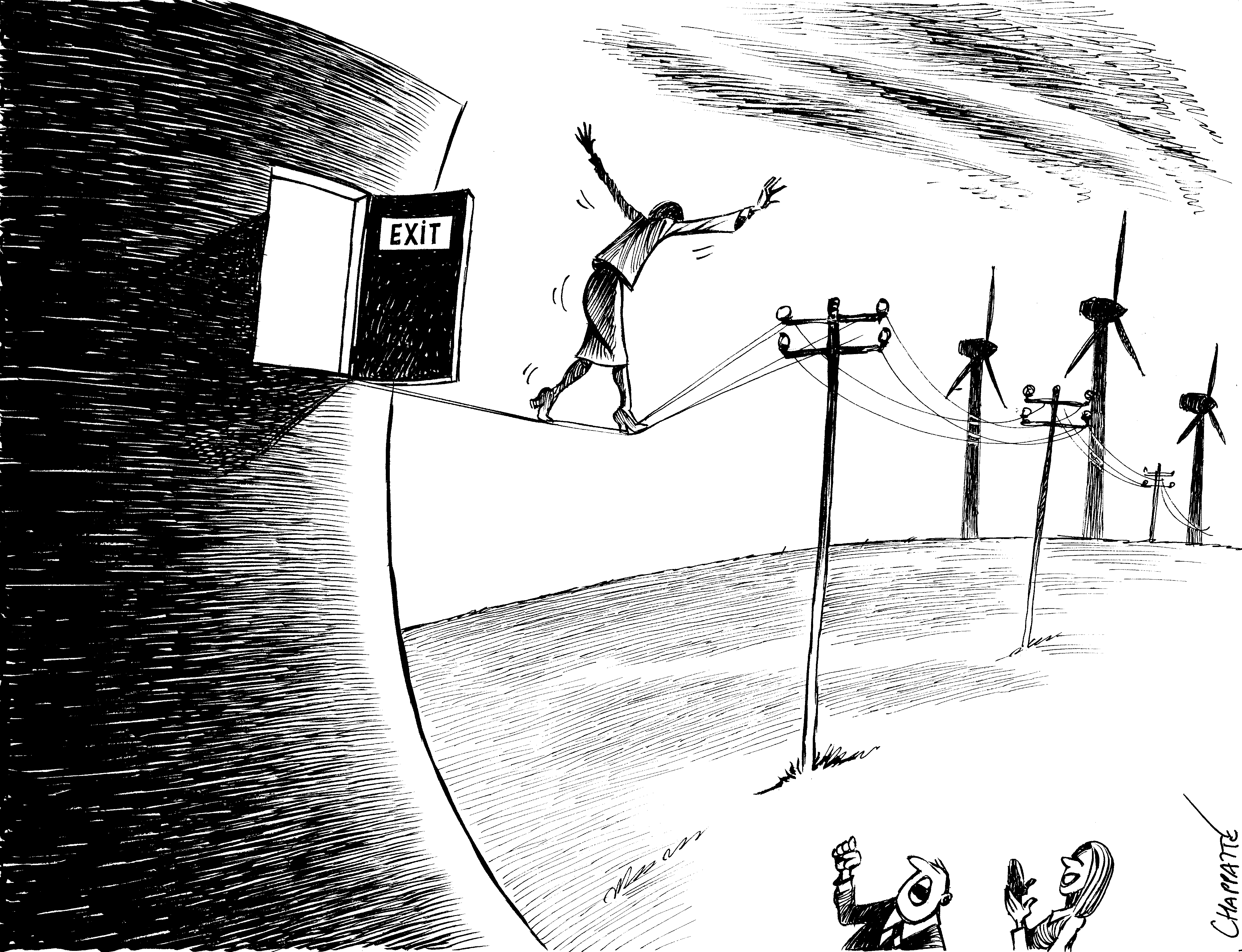 Abandoning Nuclear Energy | Globecartoon - Political Cartoons - Patrick ...