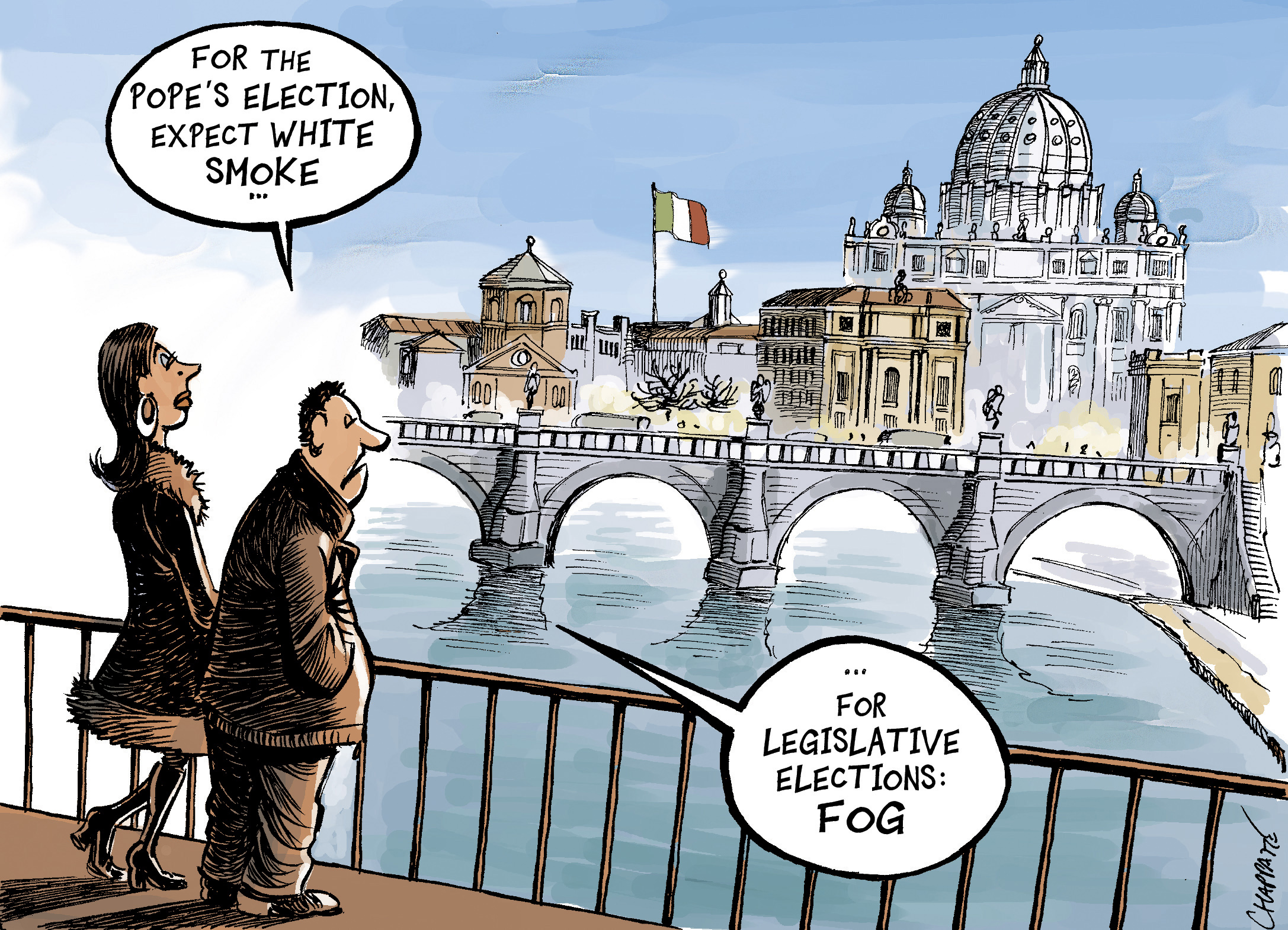 Is Italy Ungovernable? | Globecartoon - Political Cartoons - Patrick ...