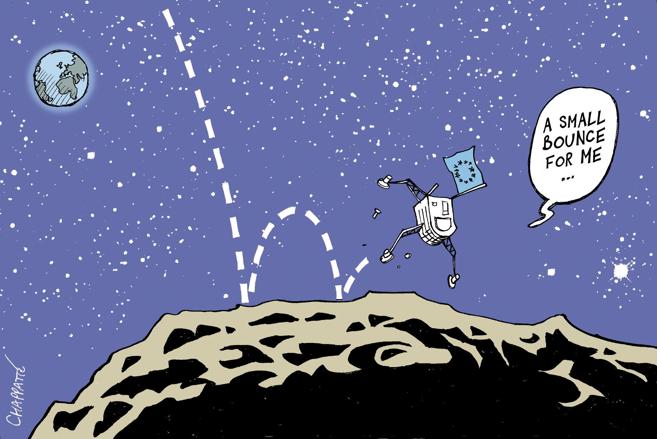 Europe's Space Odyssey | Globecartoon - Political Cartoons - Patrick ...