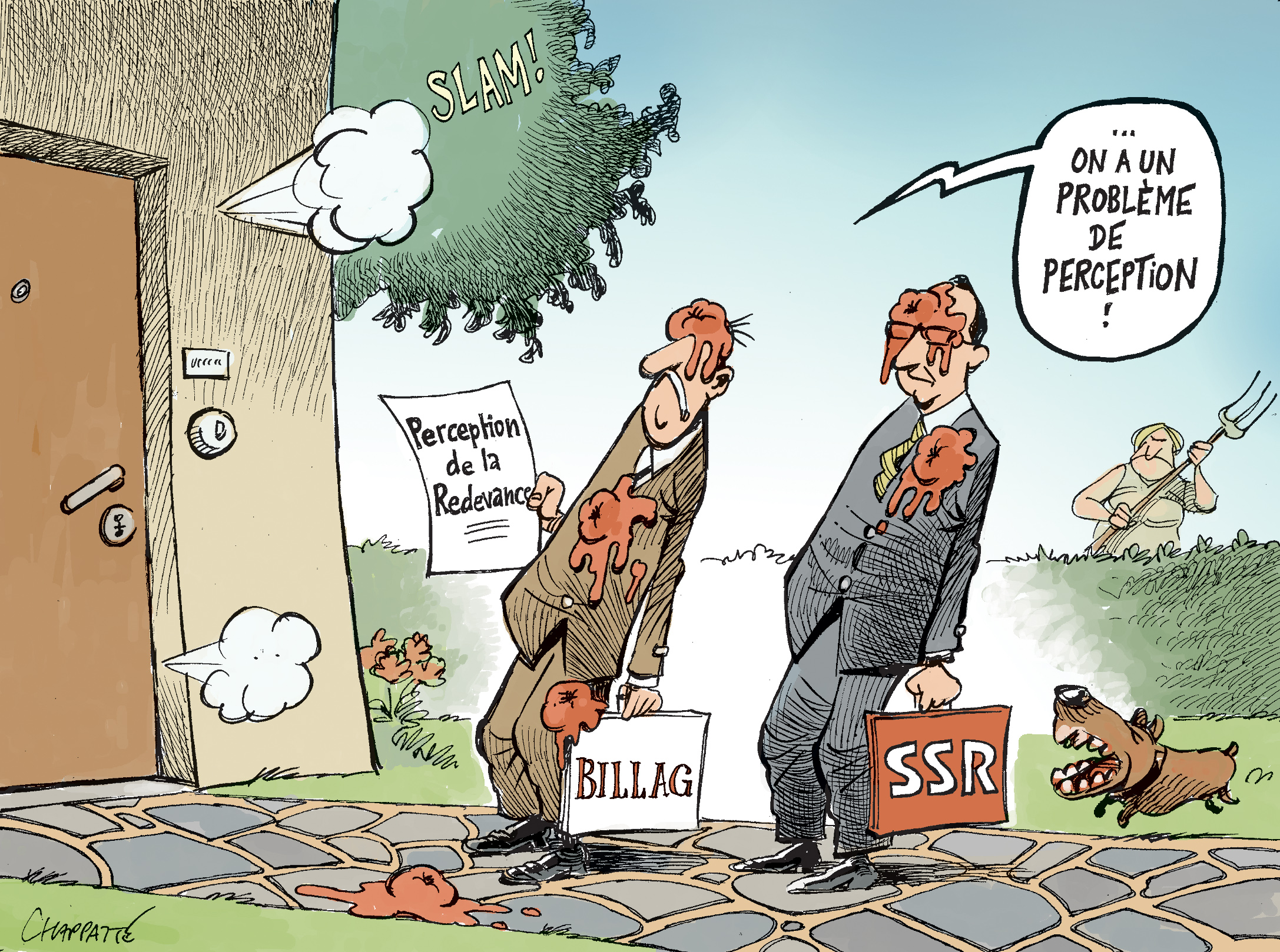 La redevance SSR en question | Globecartoon - Political Cartoons ...