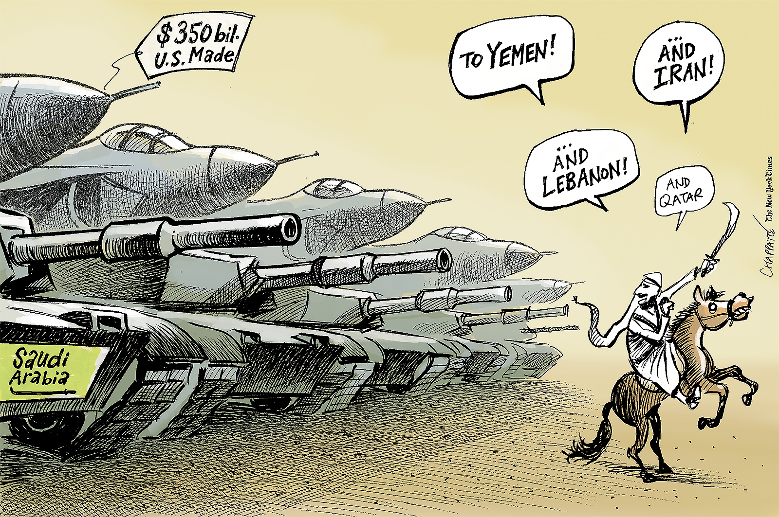 Saudi Arabia’s impatient crown prince | Globecartoon - Political ...