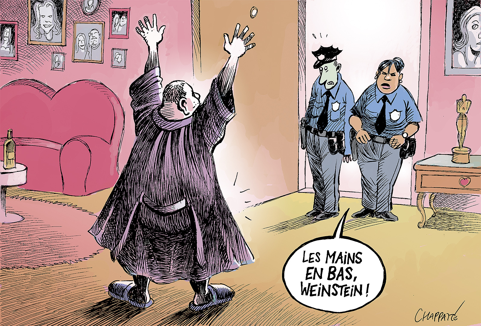 Arrestation d’Harvey Weinstein | Globecartoon - Political Cartoons ...