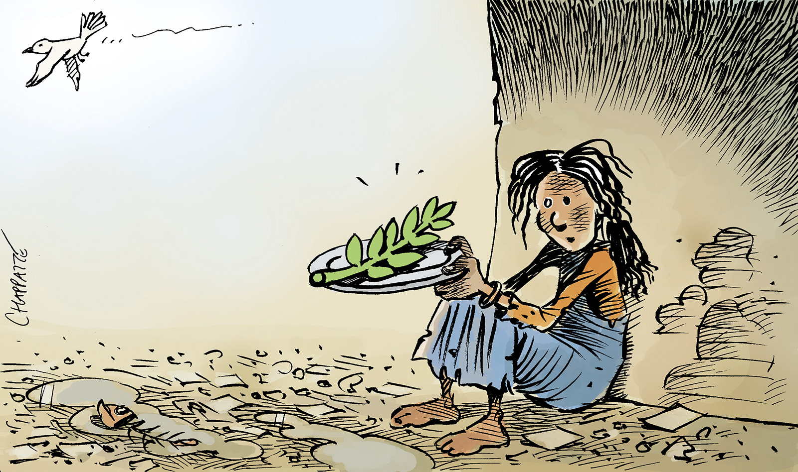 Nobel Peace Prize goes to World Food Program | Globecartoon - Political ...