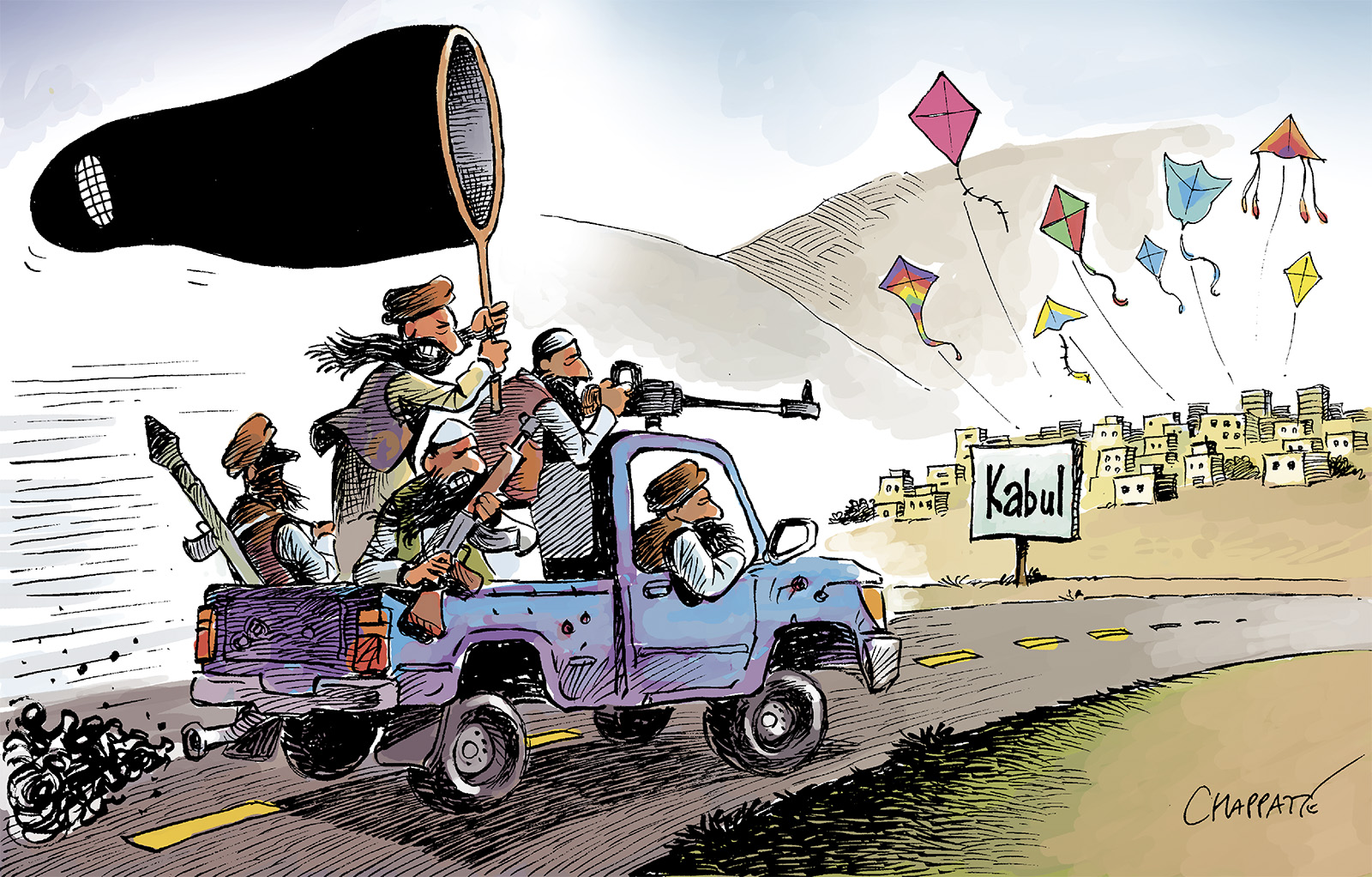 The Talibans are back | Globecartoon - Political Cartoons - Patrick ...