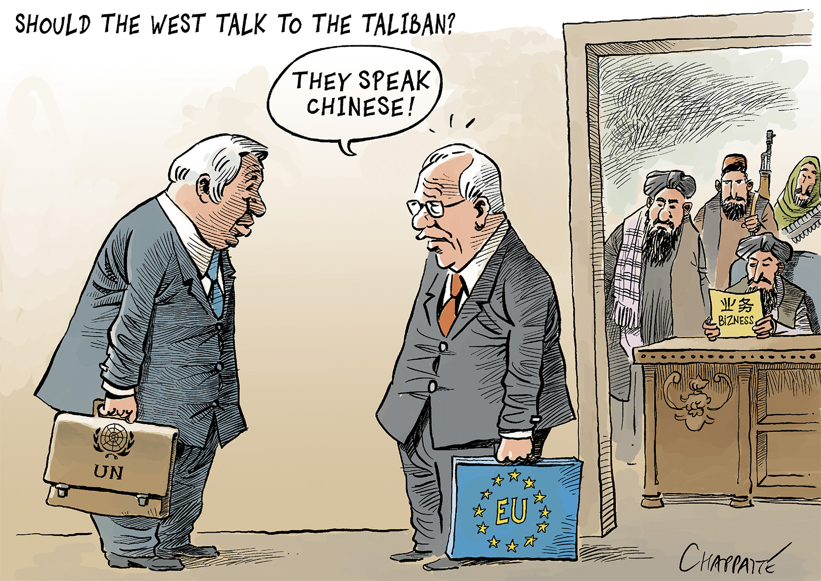 The new regime in Kabul | Globecartoon - Political Cartoons - Patrick ...